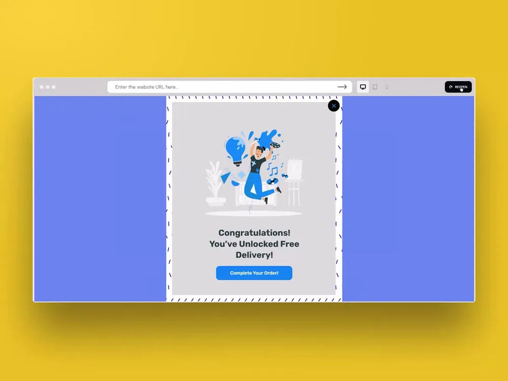 Browse thousands of Success Popup images for design inspiration | Dribbble