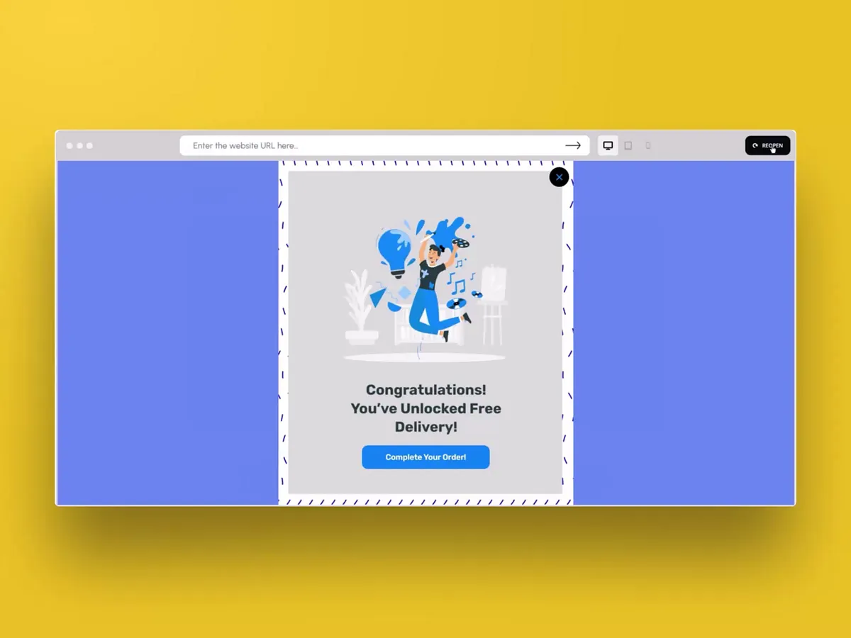 Browse thousands of Success Popup images for design inspiration | Dribbble