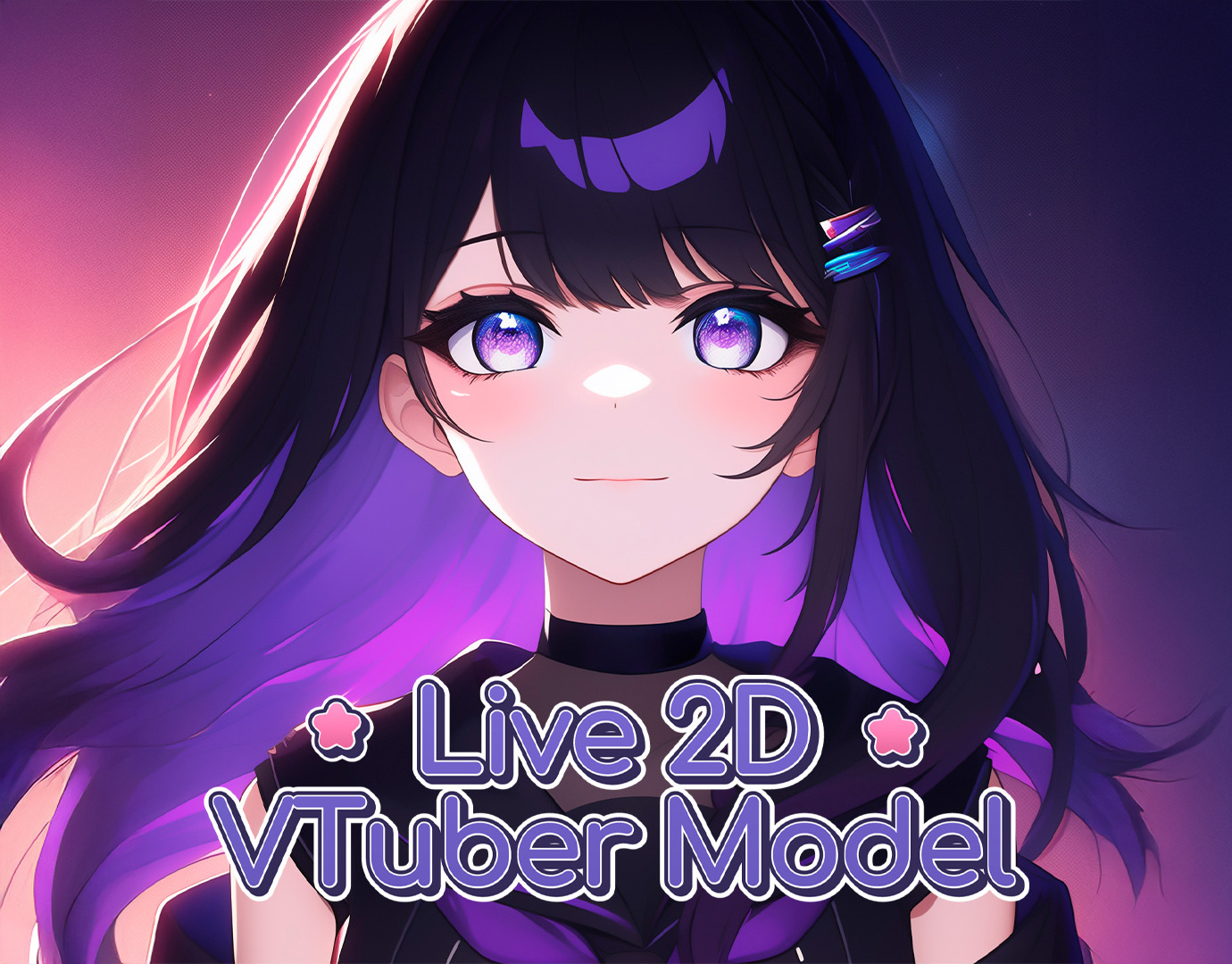VTuber Model Package – Live2D Rig + Overlays, Logo, Scenes by Stream Skins on Dribbble