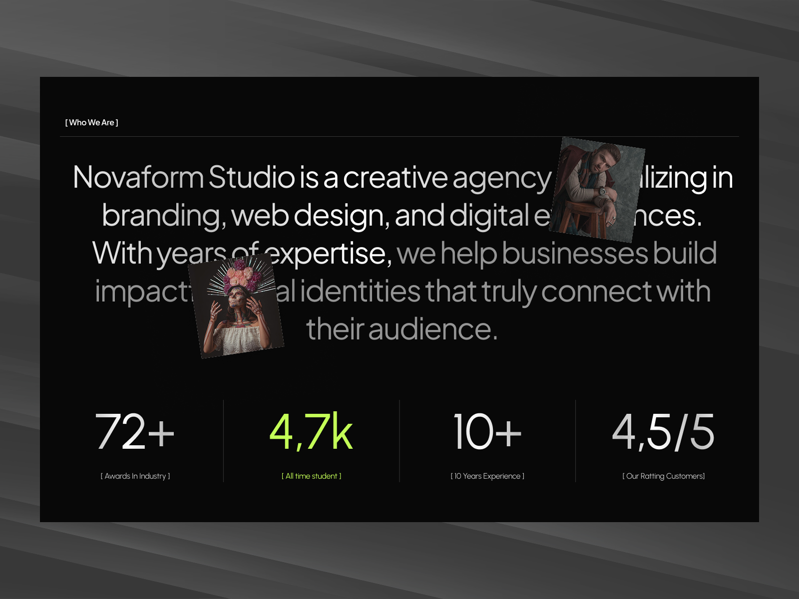 Novaform Studio — Bold Branding Meets Visual Storytelling by Danang Calvin for Spark Pixel ...