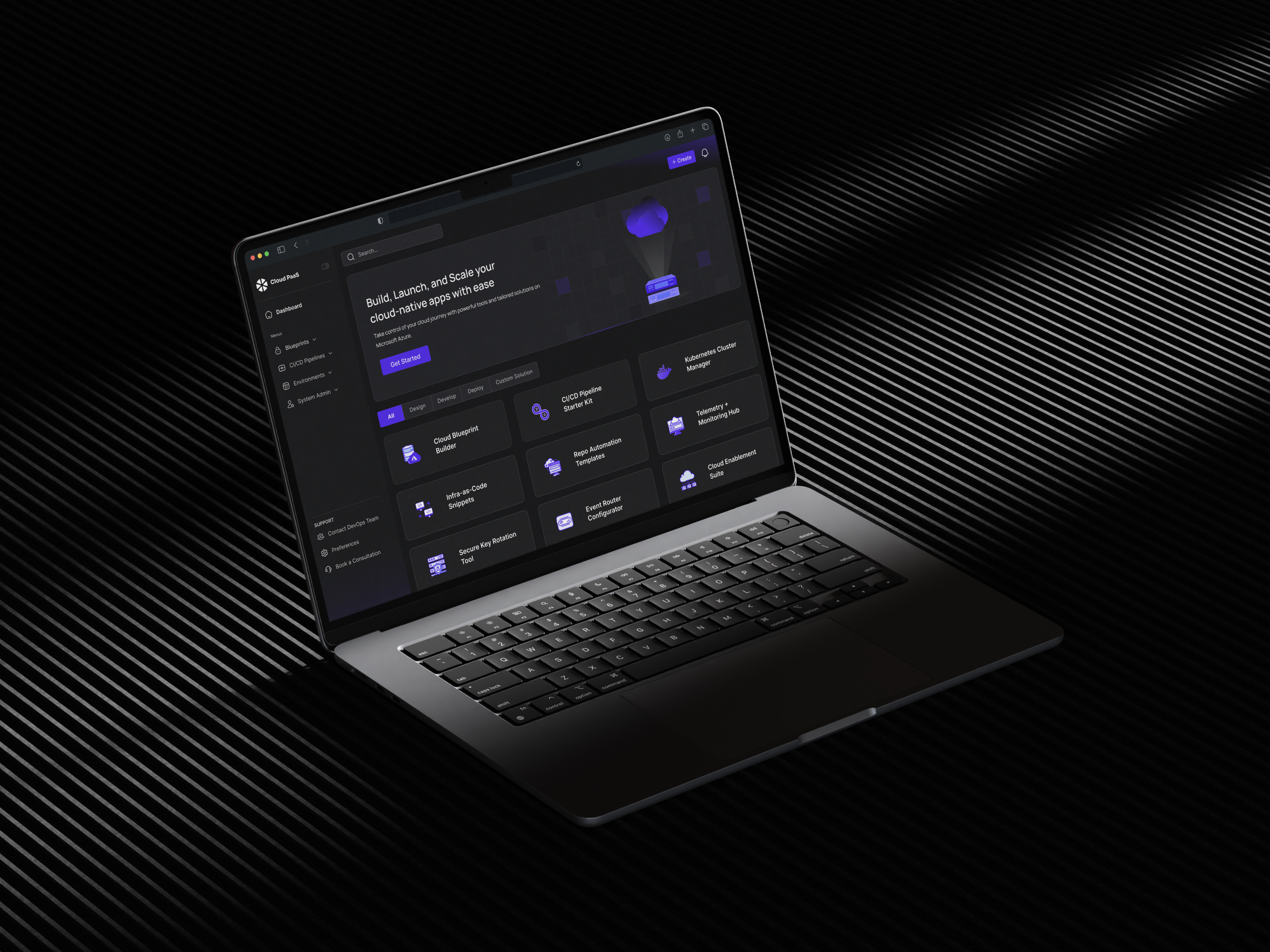 Cloud PaaS platform DevOps, CICD by Raf Redwan on Dribbble