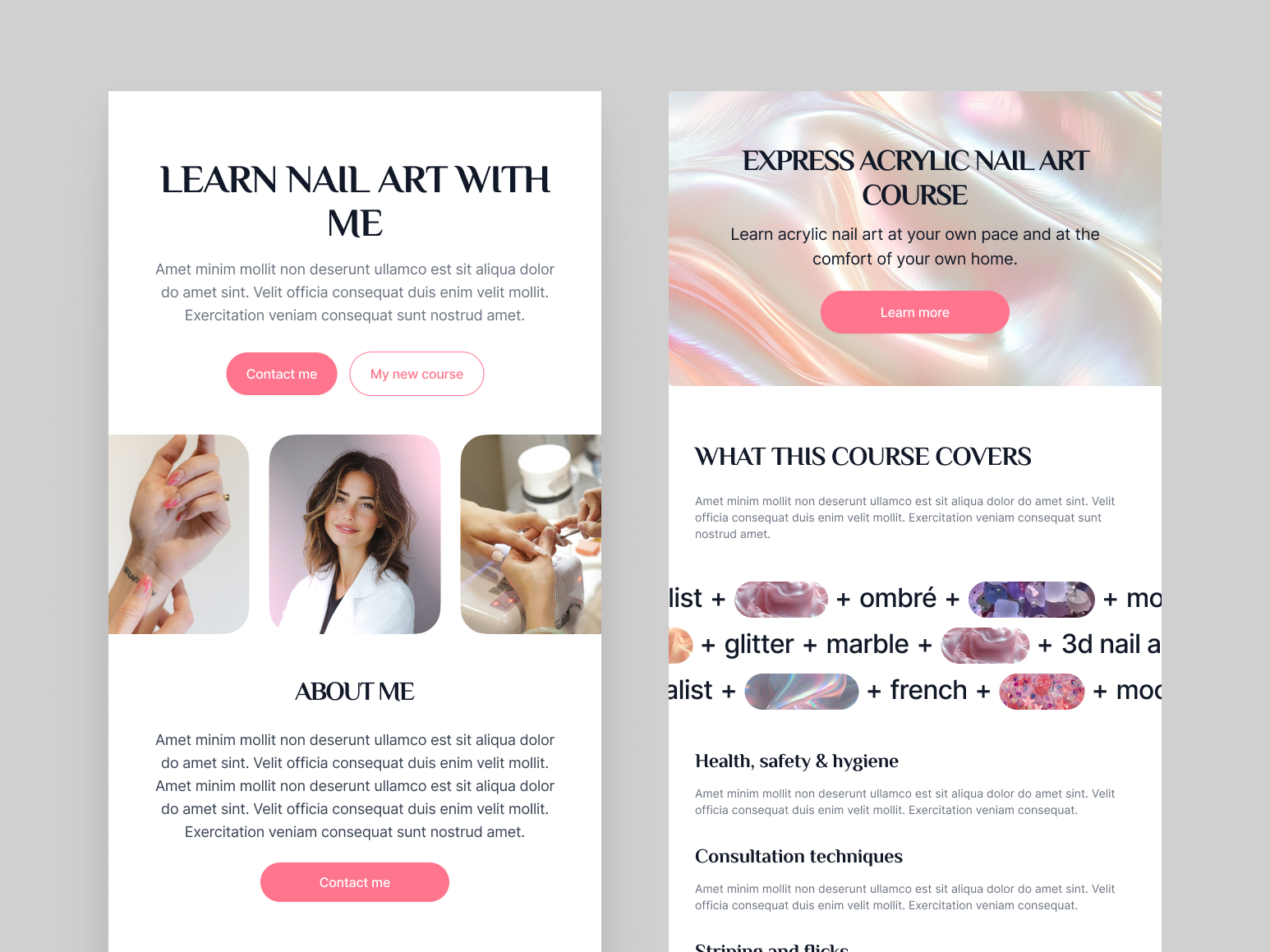 Social Media Images for Beauty Master by Victoria Kishkova for EGO ...