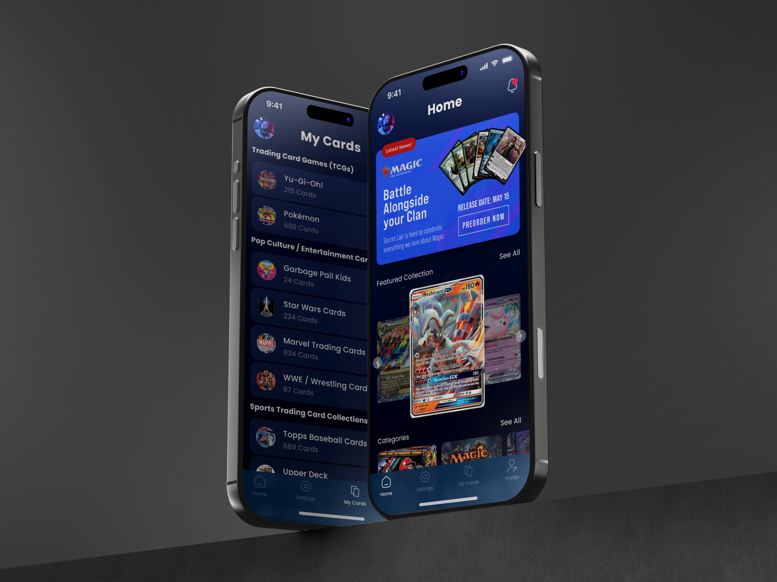Trading Card Collection App🎴 by Yan Bolanos on Dribbble