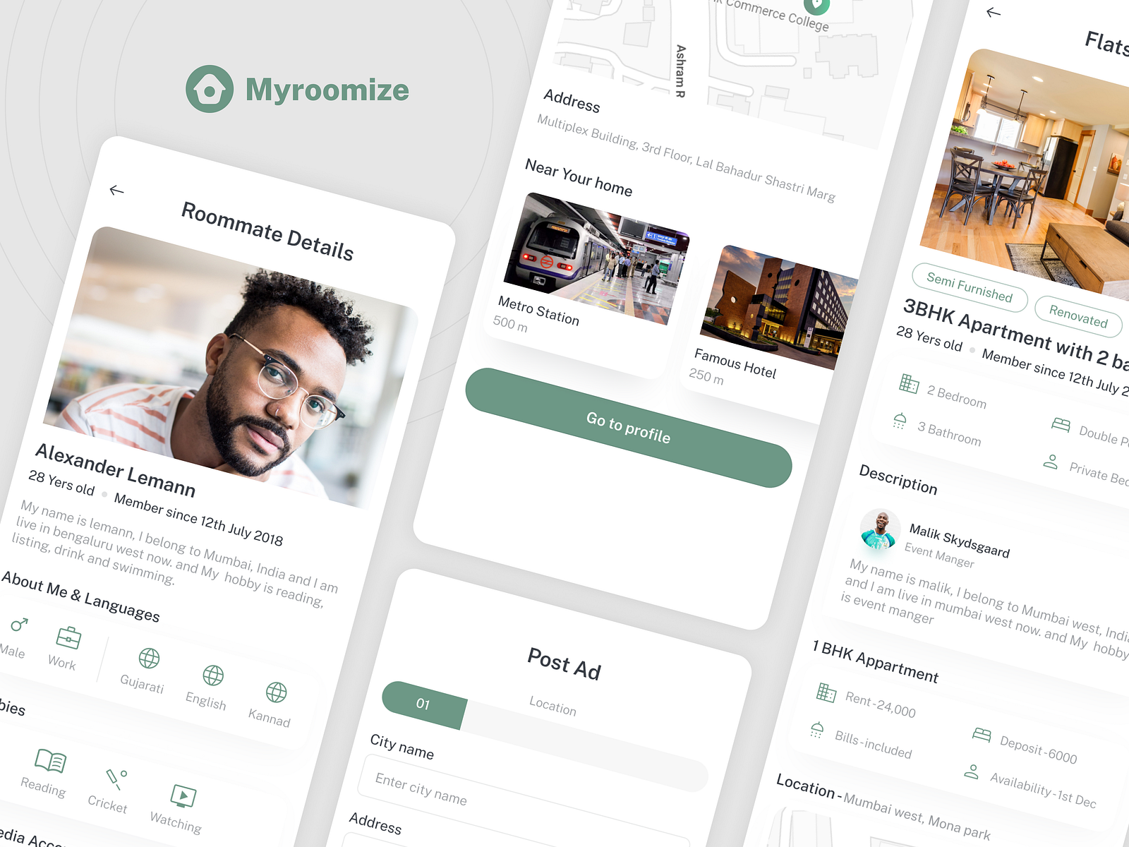 Myroomize – Find the Perfect Roommate or Rental, Seamlessly by Aorc ...