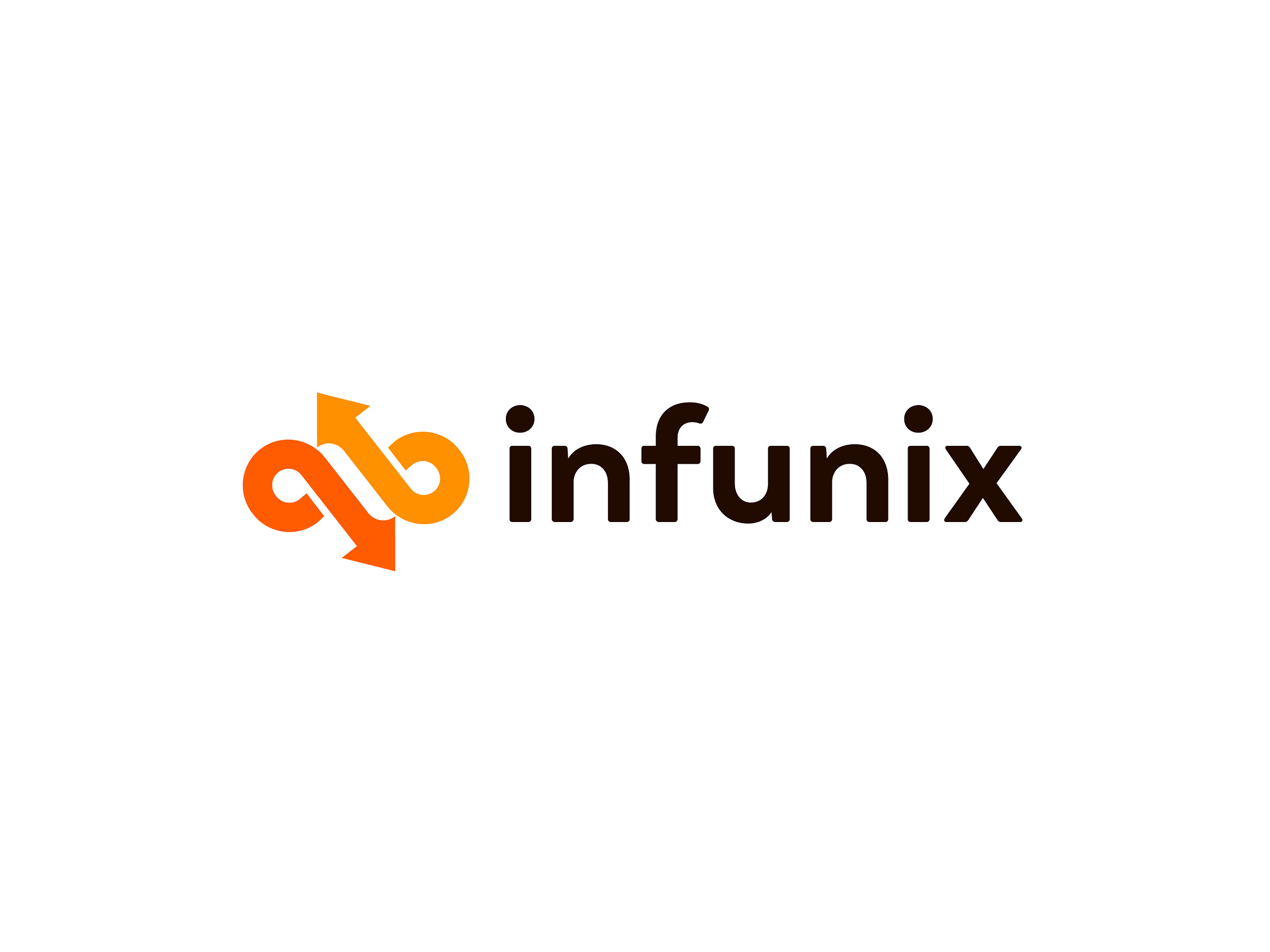 infinity arrow logo design by Masum Billah on Dribbble