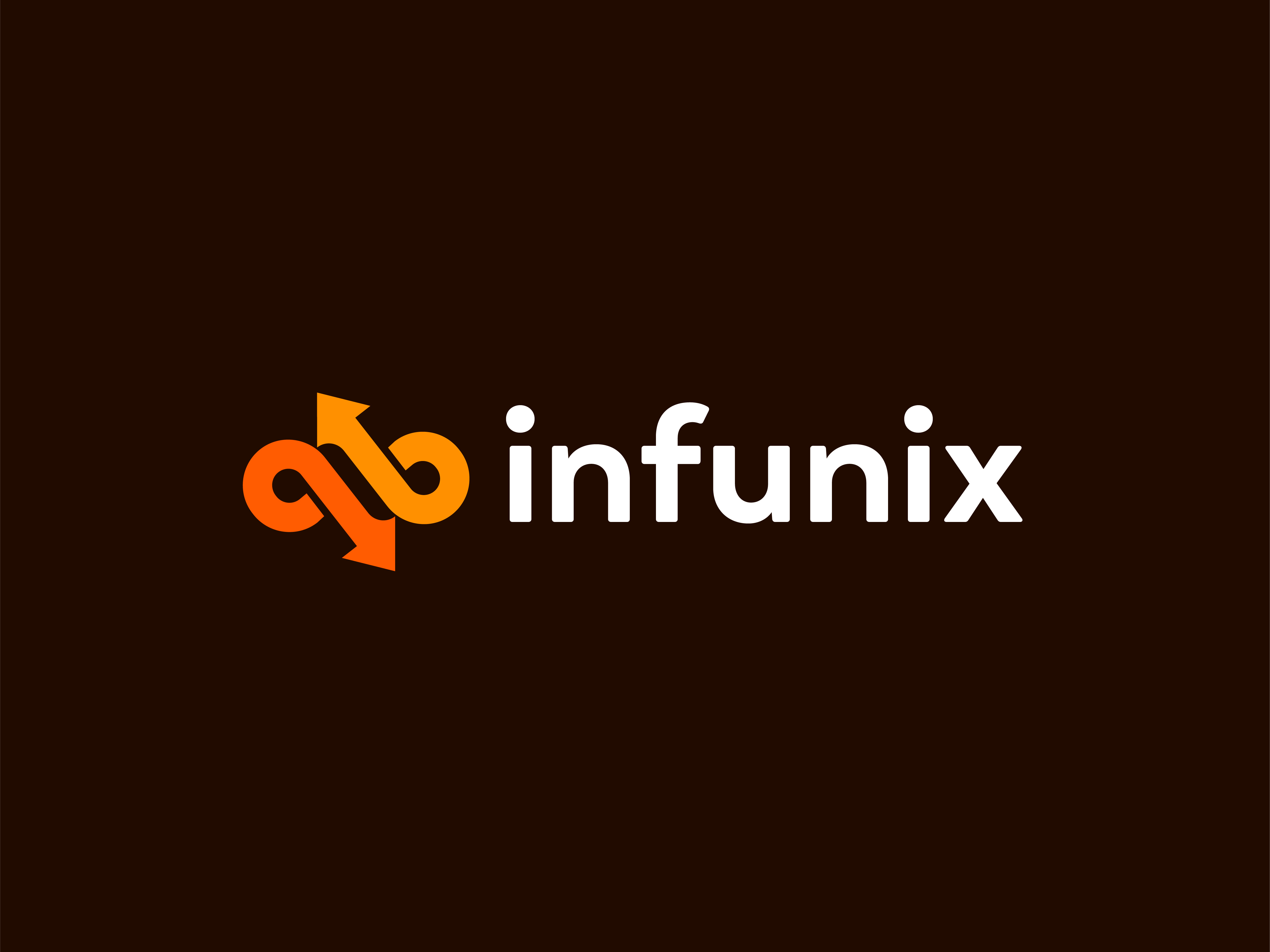infinity arrow logo design by Masum Billah on Dribbble