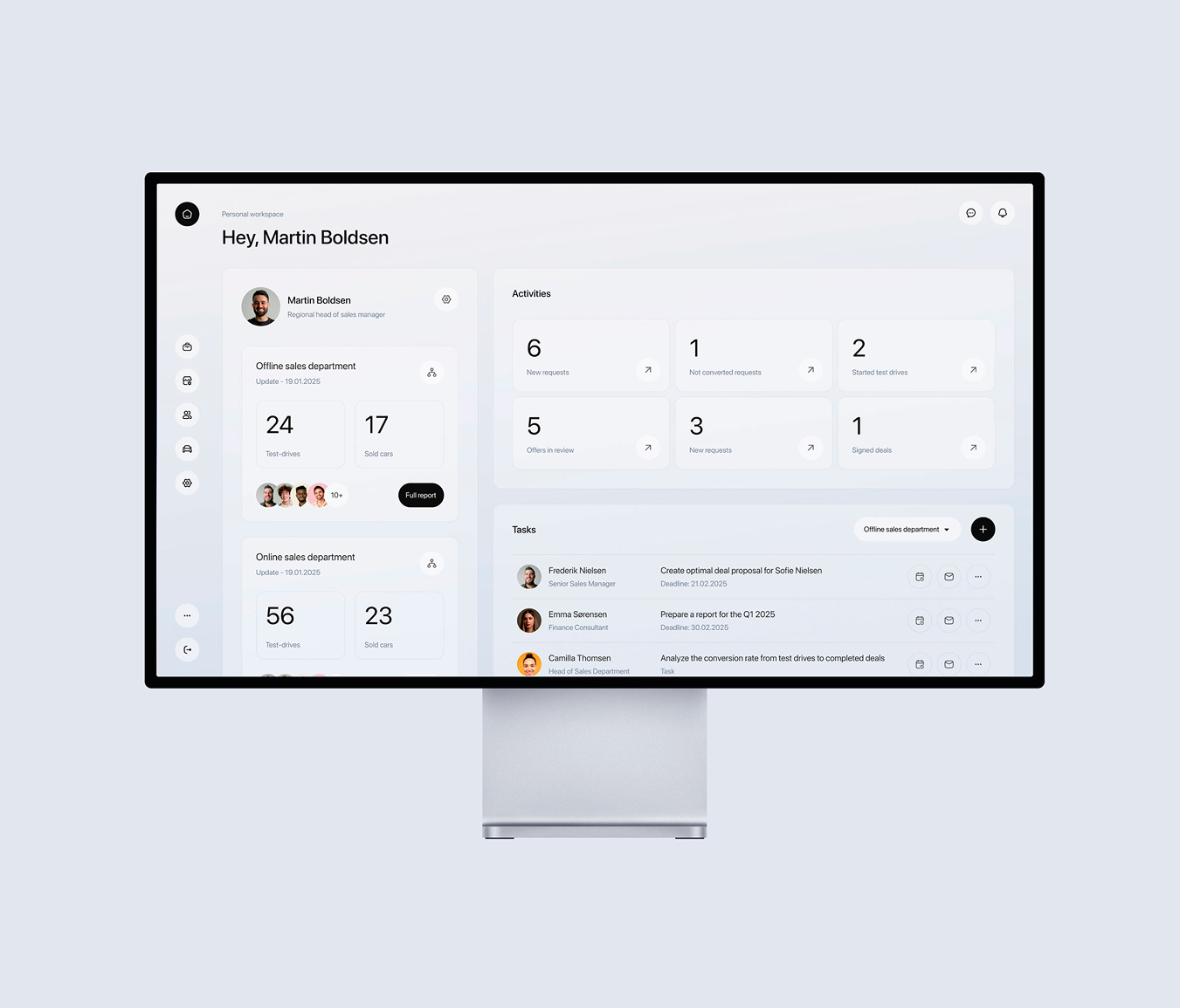 Dealer Management System UI Design by Najeeb Khalid on Dribbble