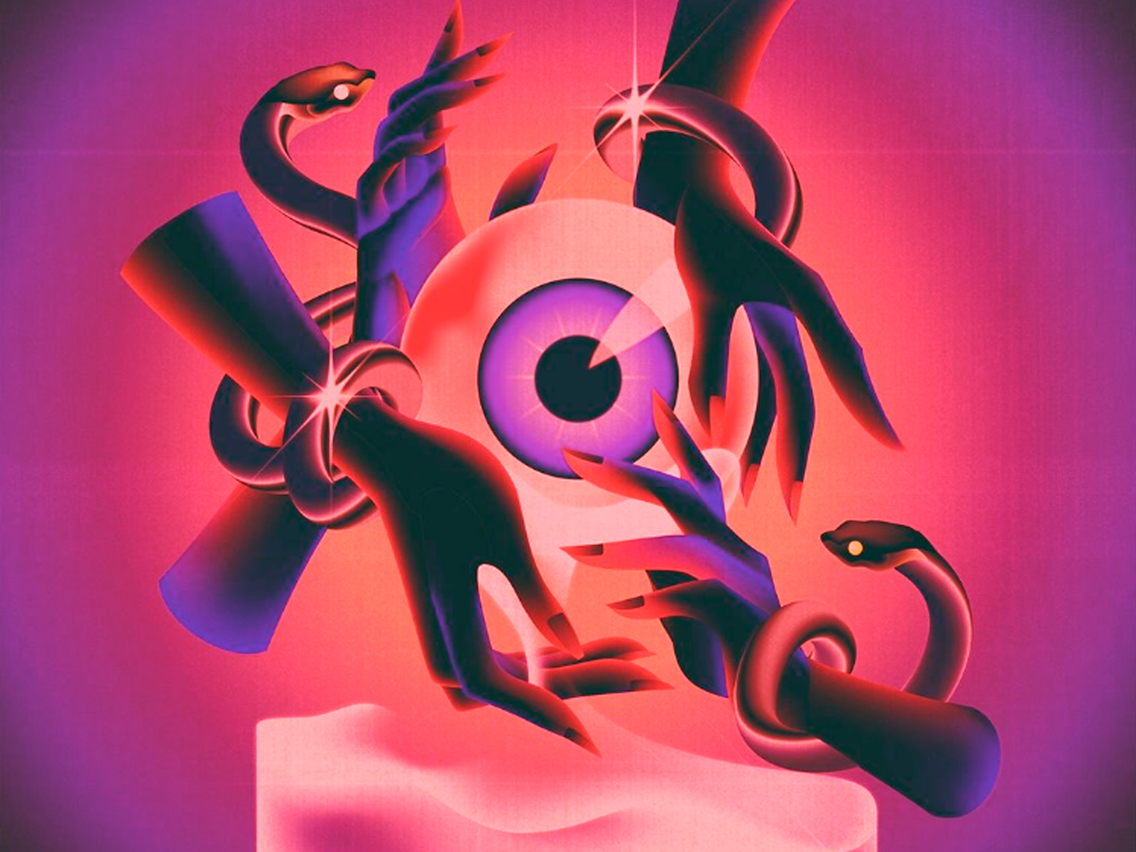 Vision Bound by Serpent Hands Illustration by Ville Vilkman on Dribbble