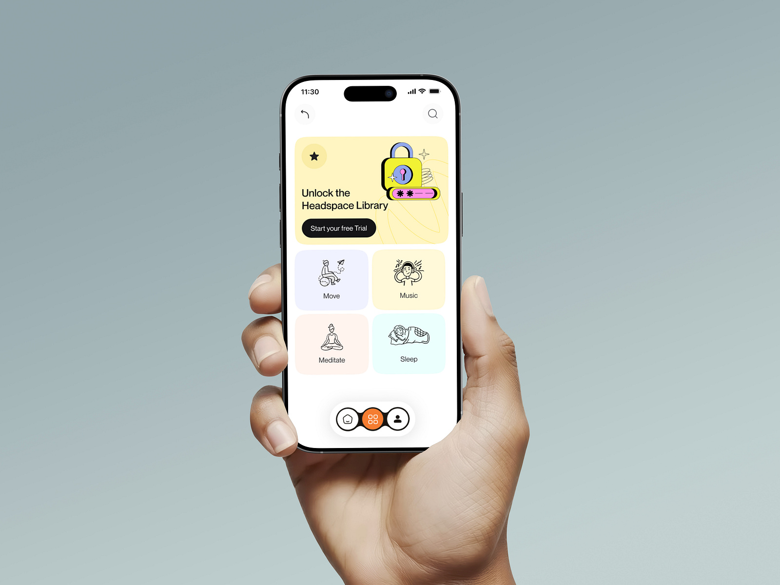 Headspace mobile app UI Redesign by Amrita Ranjan on Dribbble