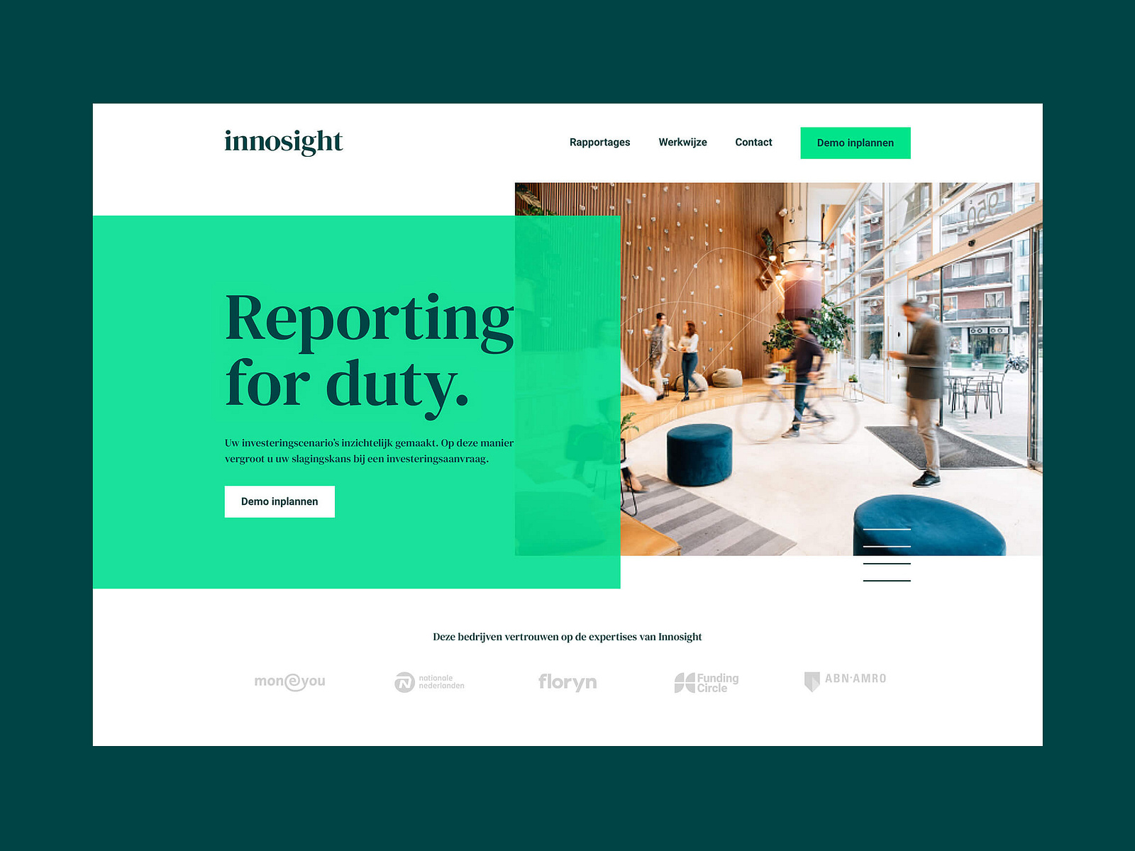 Fin-Tech Hero Scene Marketing Website by Daasign - Digital Product ...