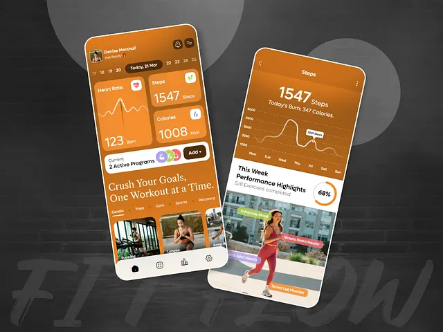 Browse thousands of Fitness Wellness App UI images for design ...