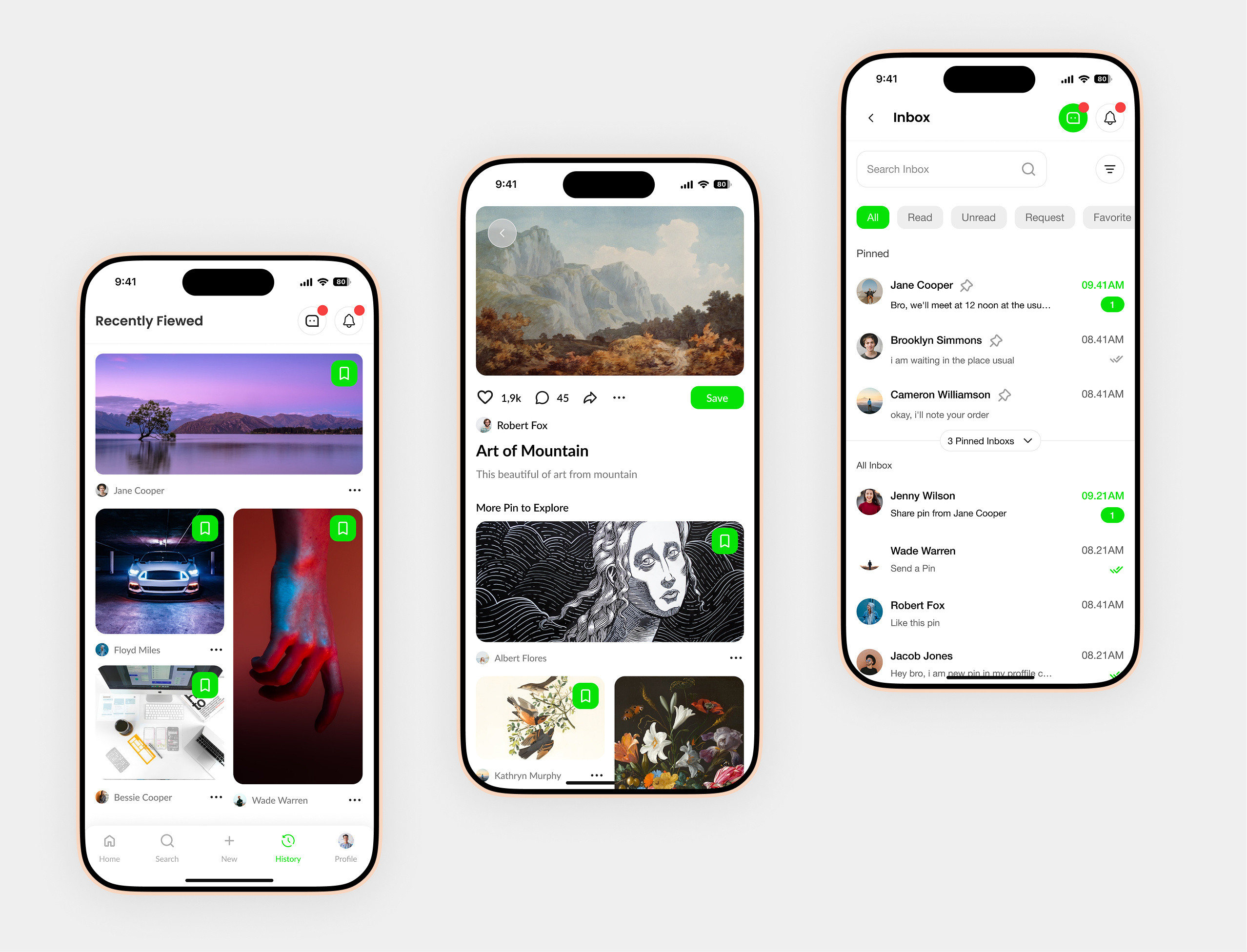 Unbound - Media Social App by Novelino Jonathan on Dribbble