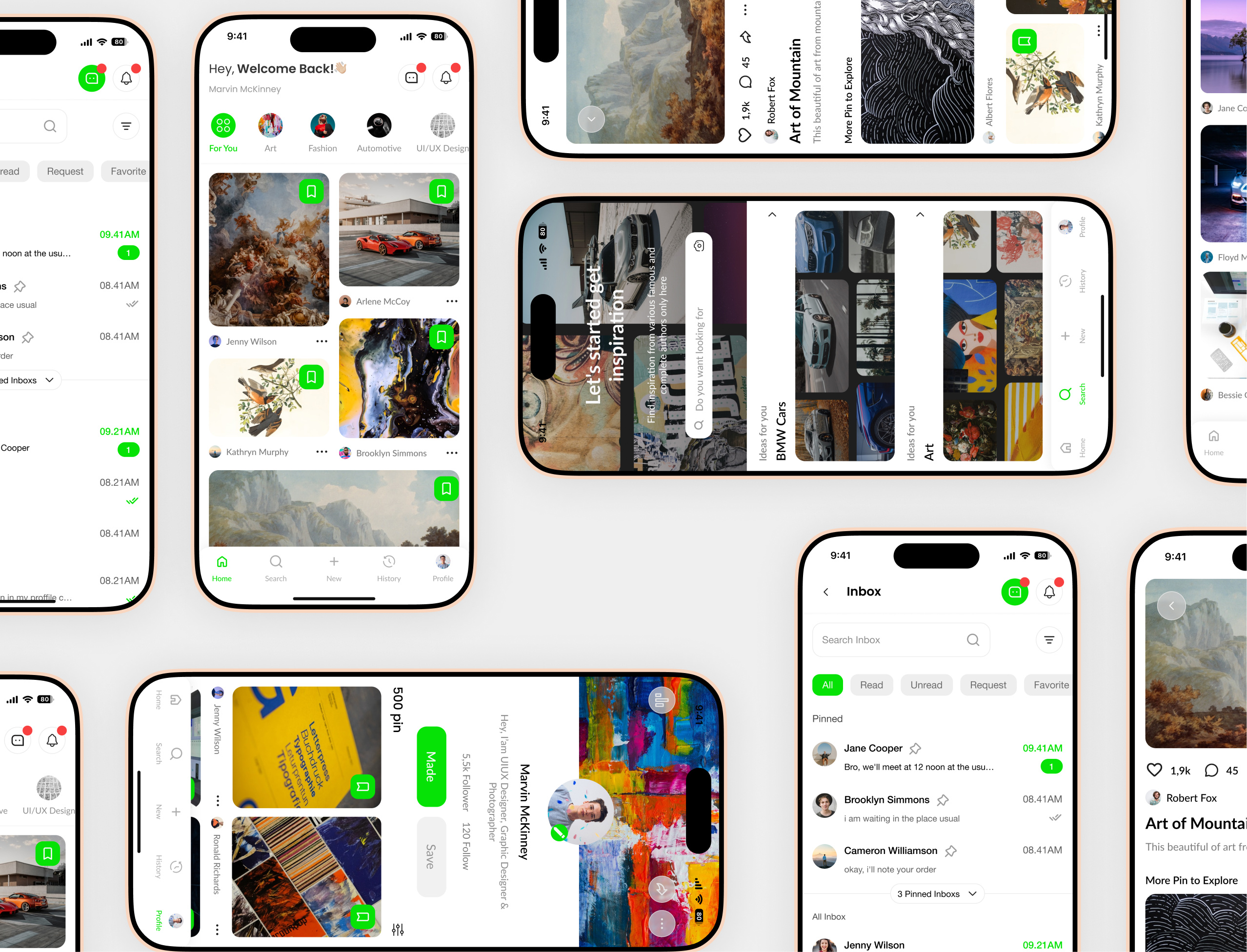 Unbound - Media Social App by Novelino Jonathan on Dribbble