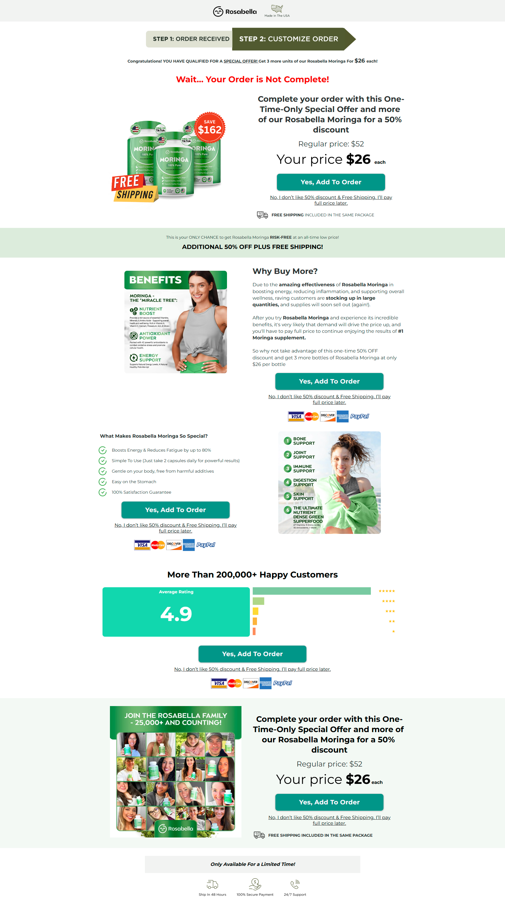 Most Popular Funnelish Template - Rosabella Funnelish Templates by ...