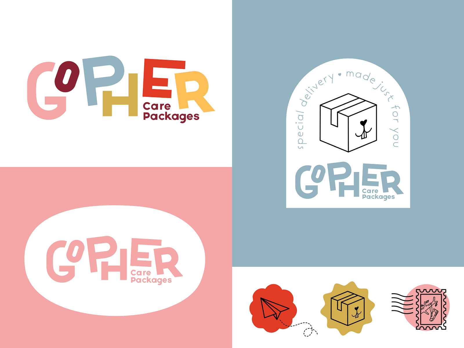 Gopher Care Packages by Anna St. Amant on Dribbble