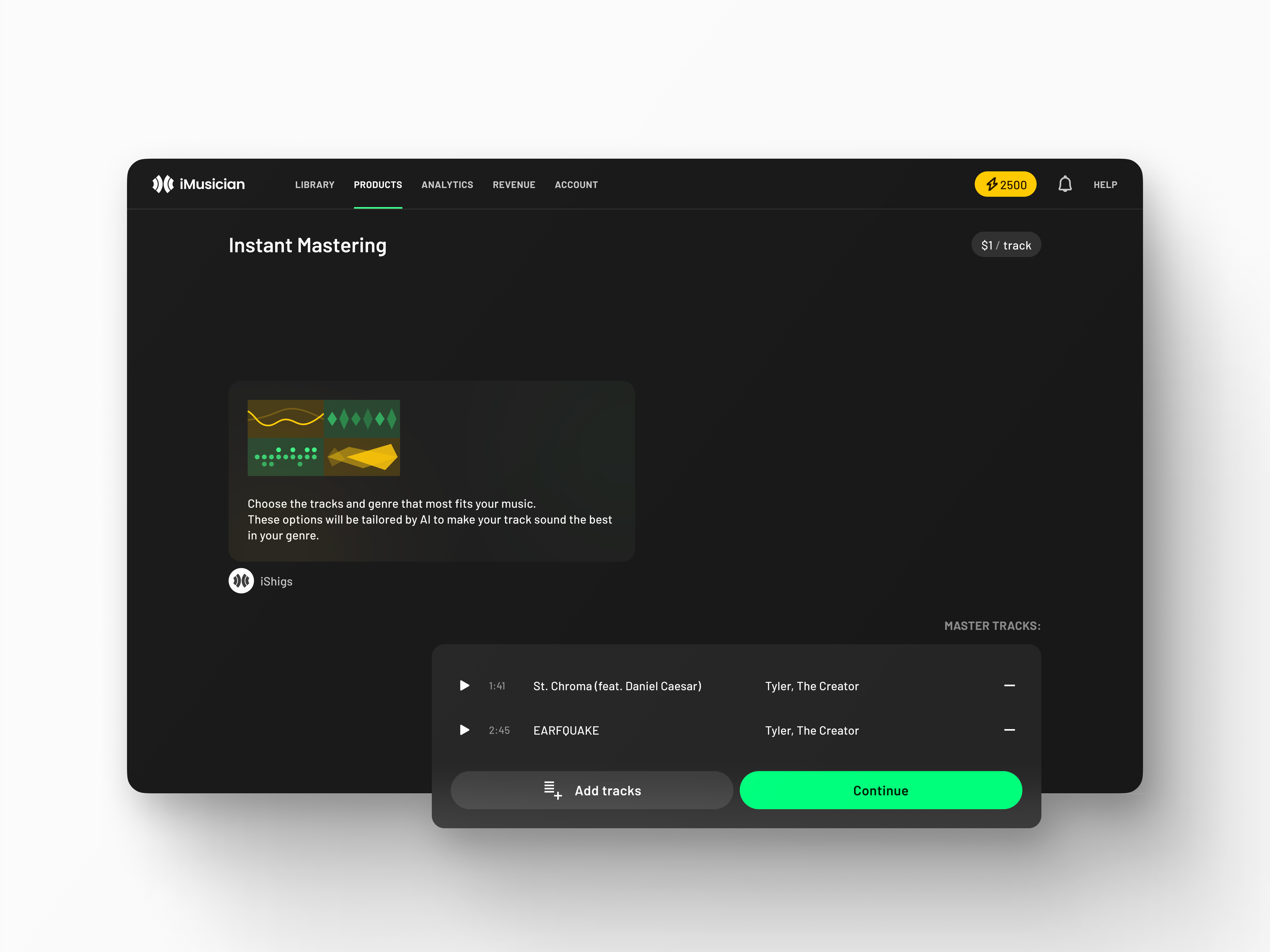 Instant Mastering: AI Mastering Chat Interface Concept by Igor ...