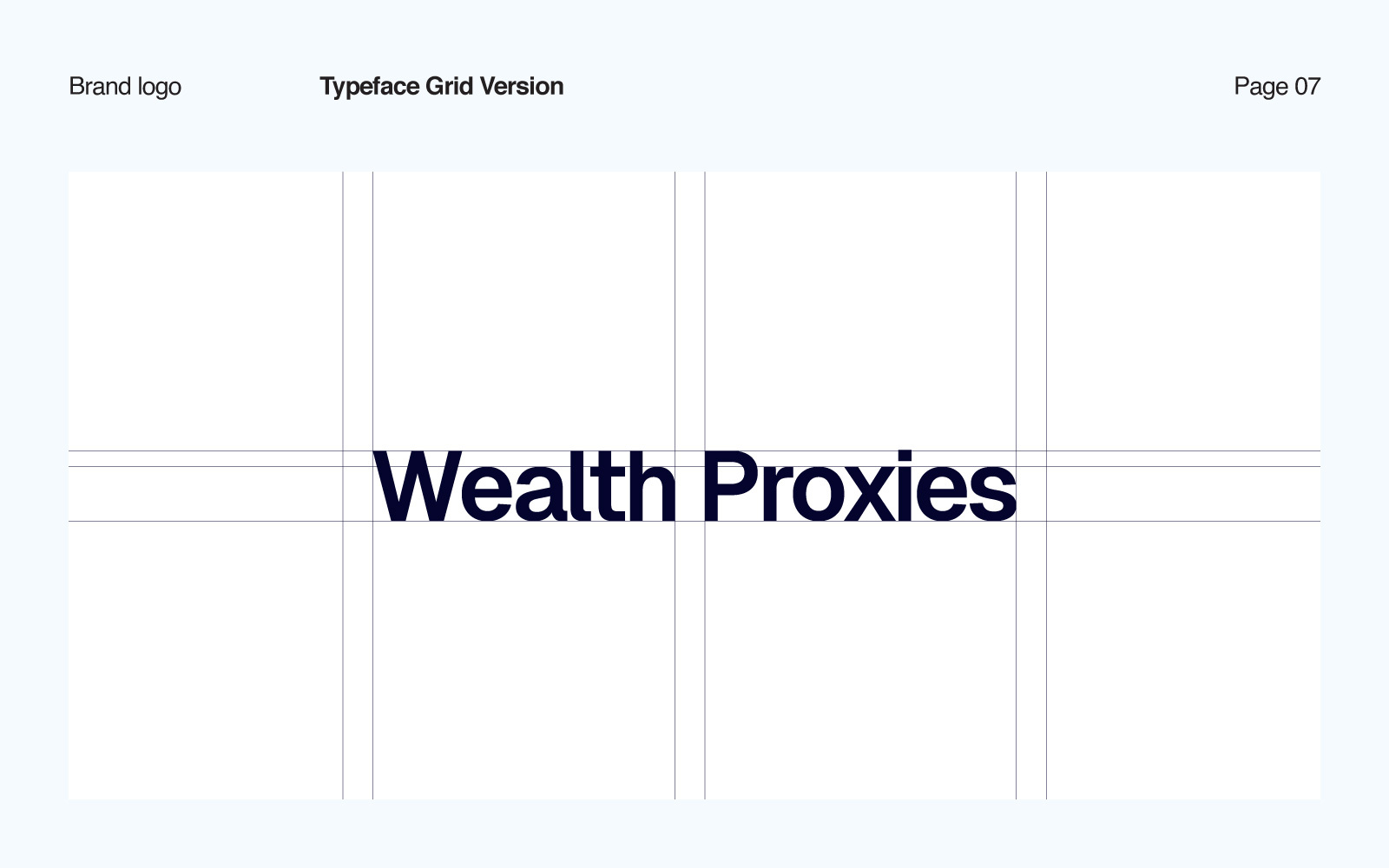 Wealth Proxies Logo & Brand Identity Design by Khabib 🦅 on Dribbble
