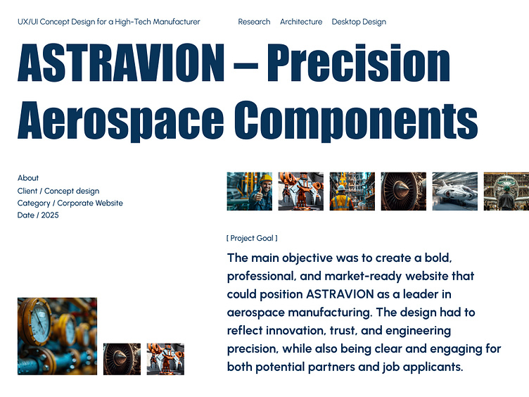 Modern B2B Web Design for Industrial Product Company by Tetiana Boiko ...