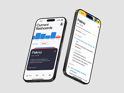 Flashcard APP | UI Mobile App Design by Capi Product for Capi Creative ...