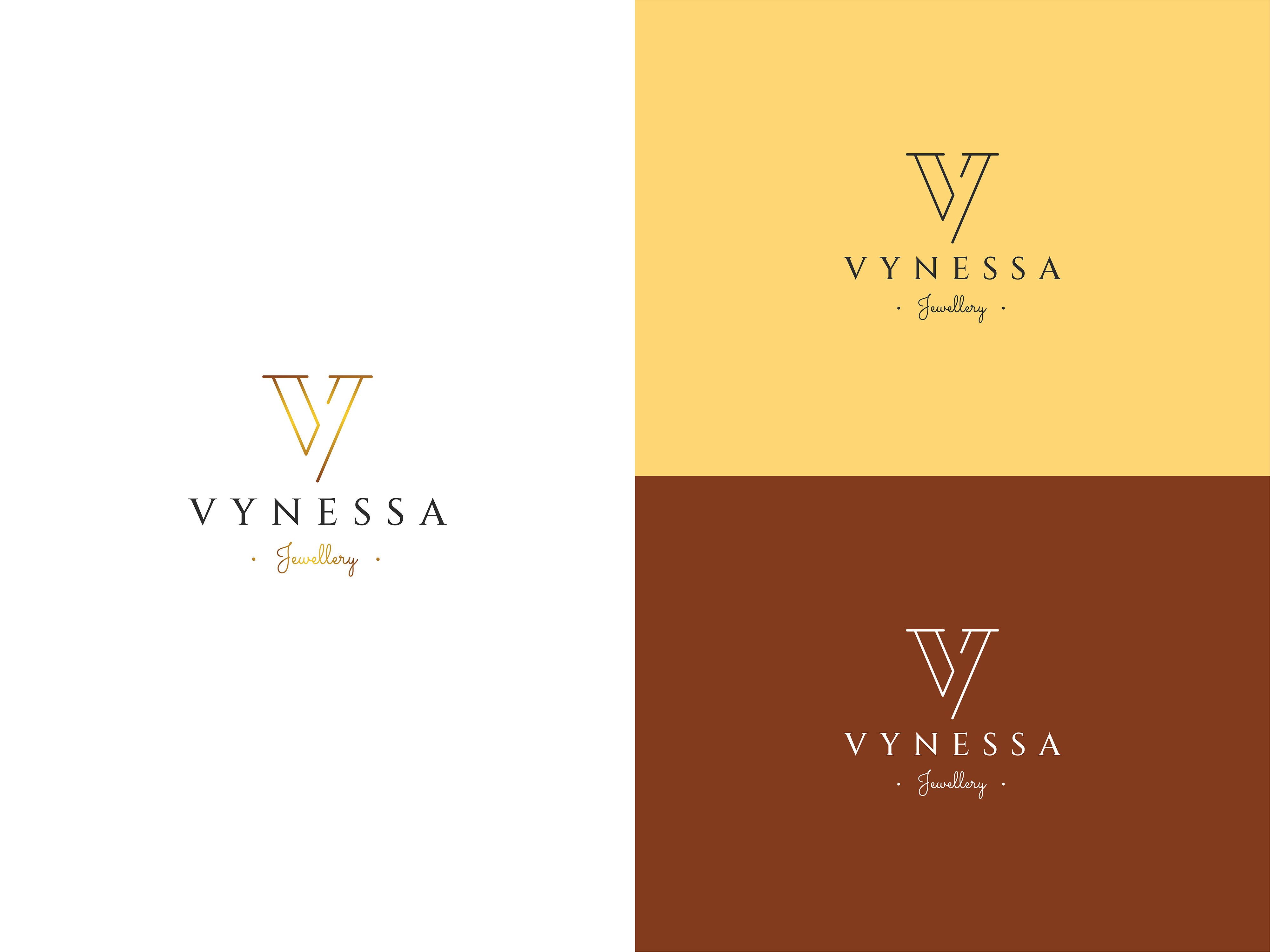 Jewellery logo Of Vynessa, Luxury Logo, Timeless Logo by Imon Hossen on ...