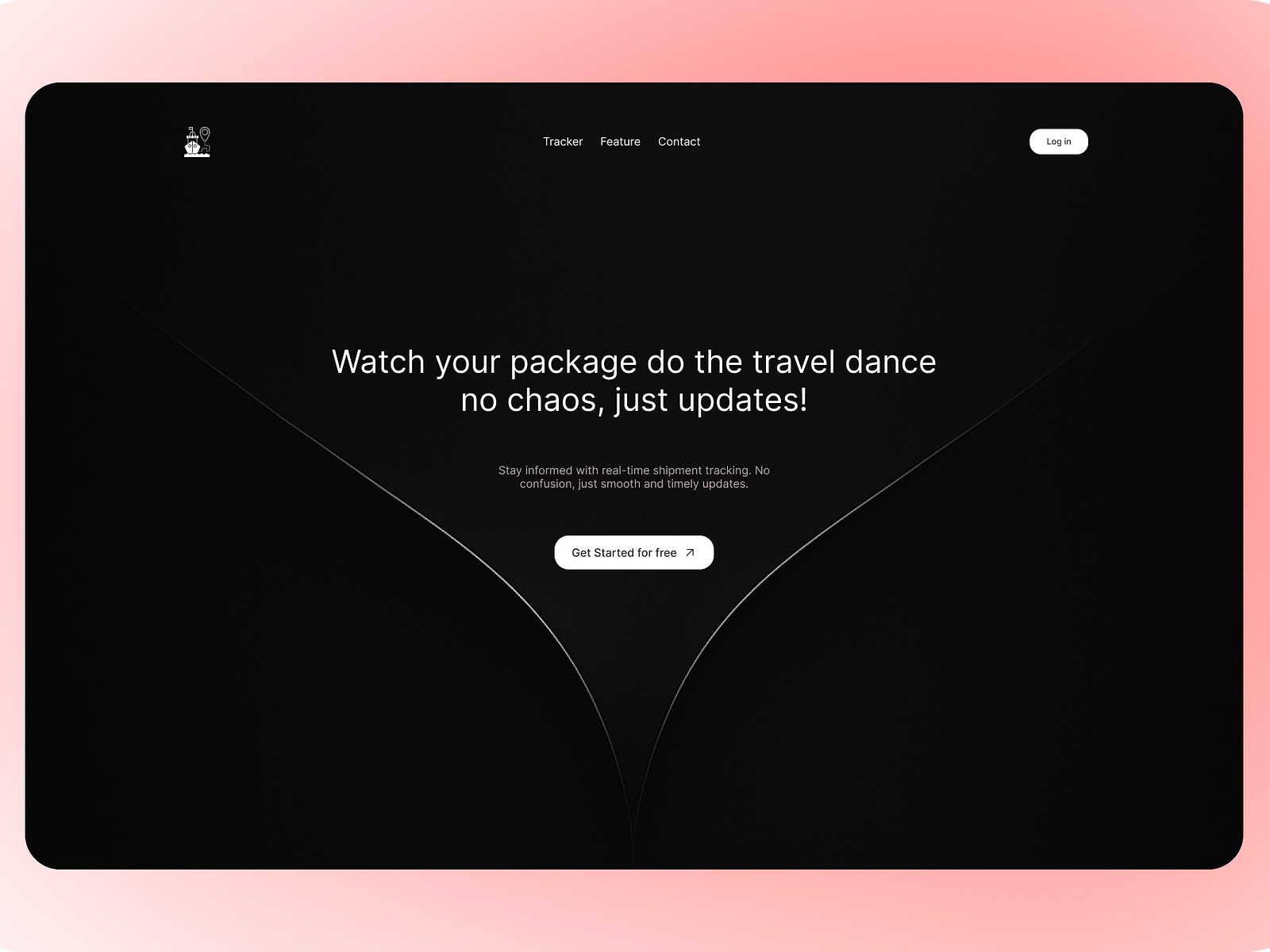 Shipping Hero Page by MD. Al-Amin Hossan on Dribbble