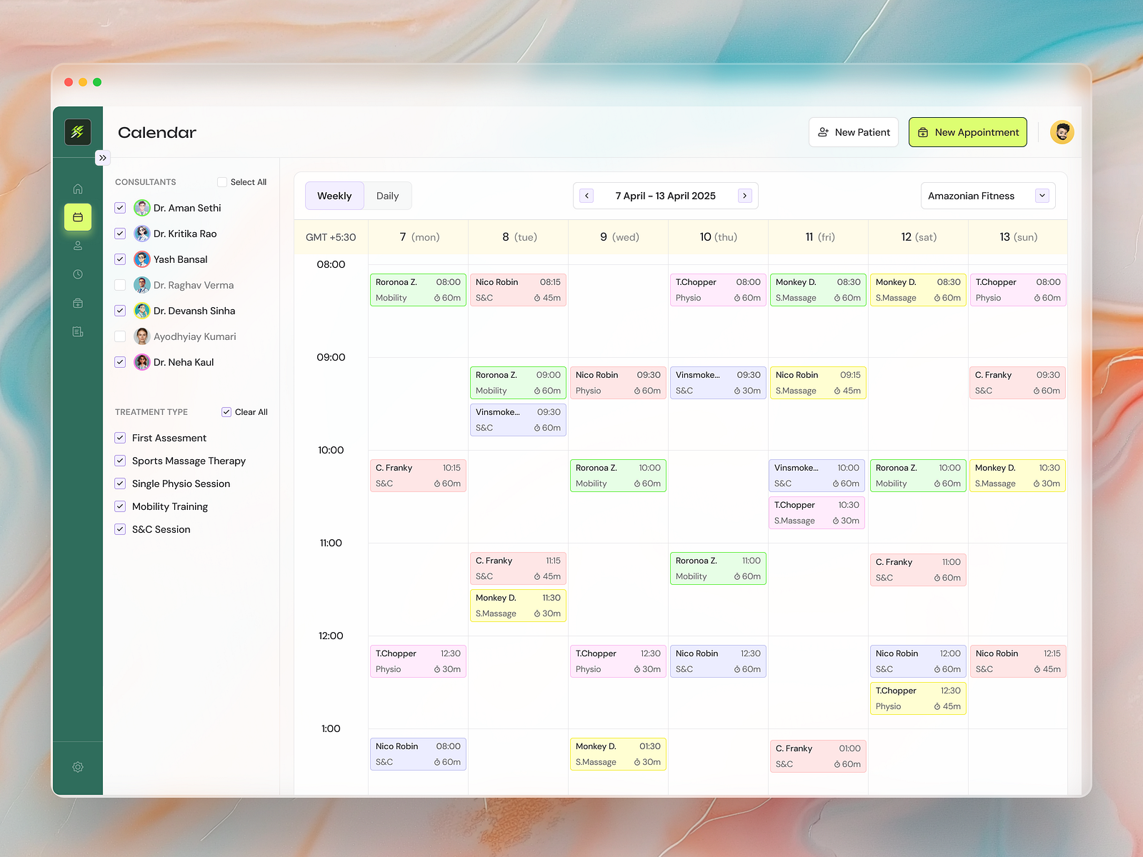Arcane Heal – Calendar UI by Uditsmith Thakuria on Dribbble
