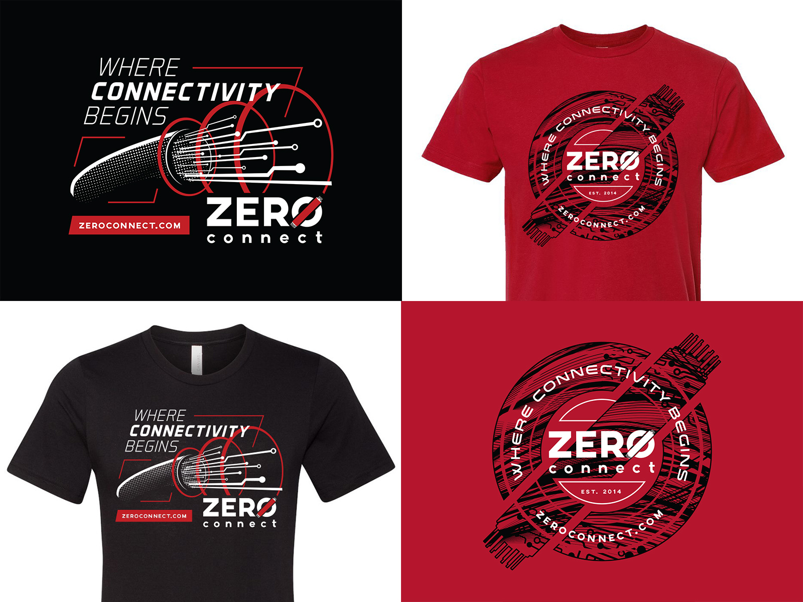 T-Shirt Designs for a Custom Cabling Manufacturer by Sean Daugherty for ...