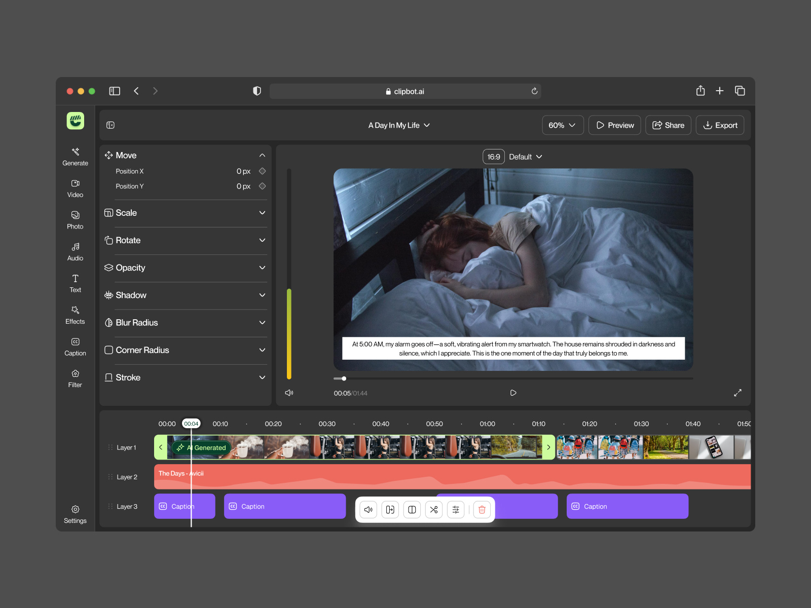 ClipBot - AI Video Editing Web App by Ryan Ardito ⭐️ for Emura on Dribbble