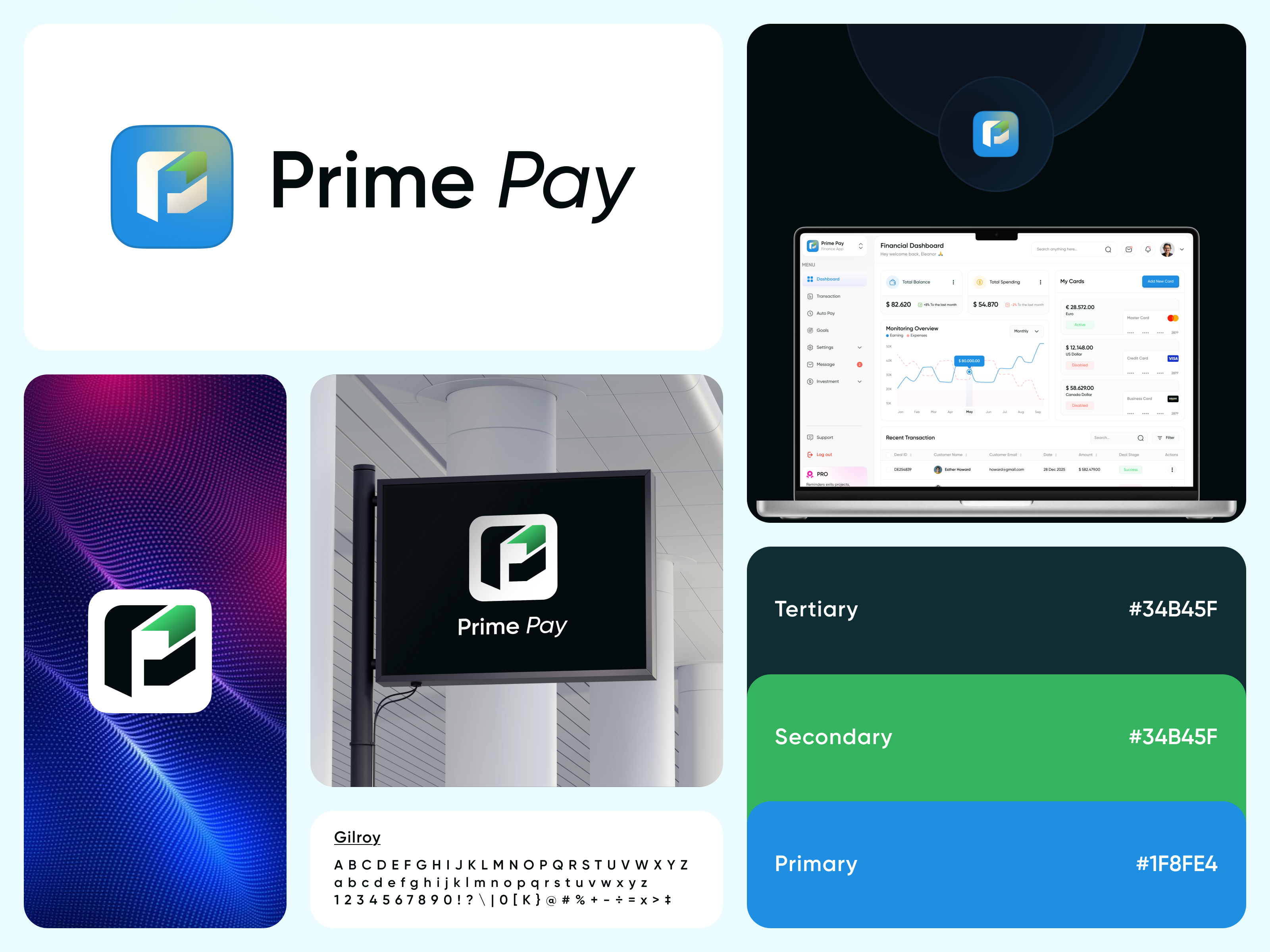 Prime Pay - Finance Dashboard Chat Page by Sagor Shopon 🔥 for Design ...