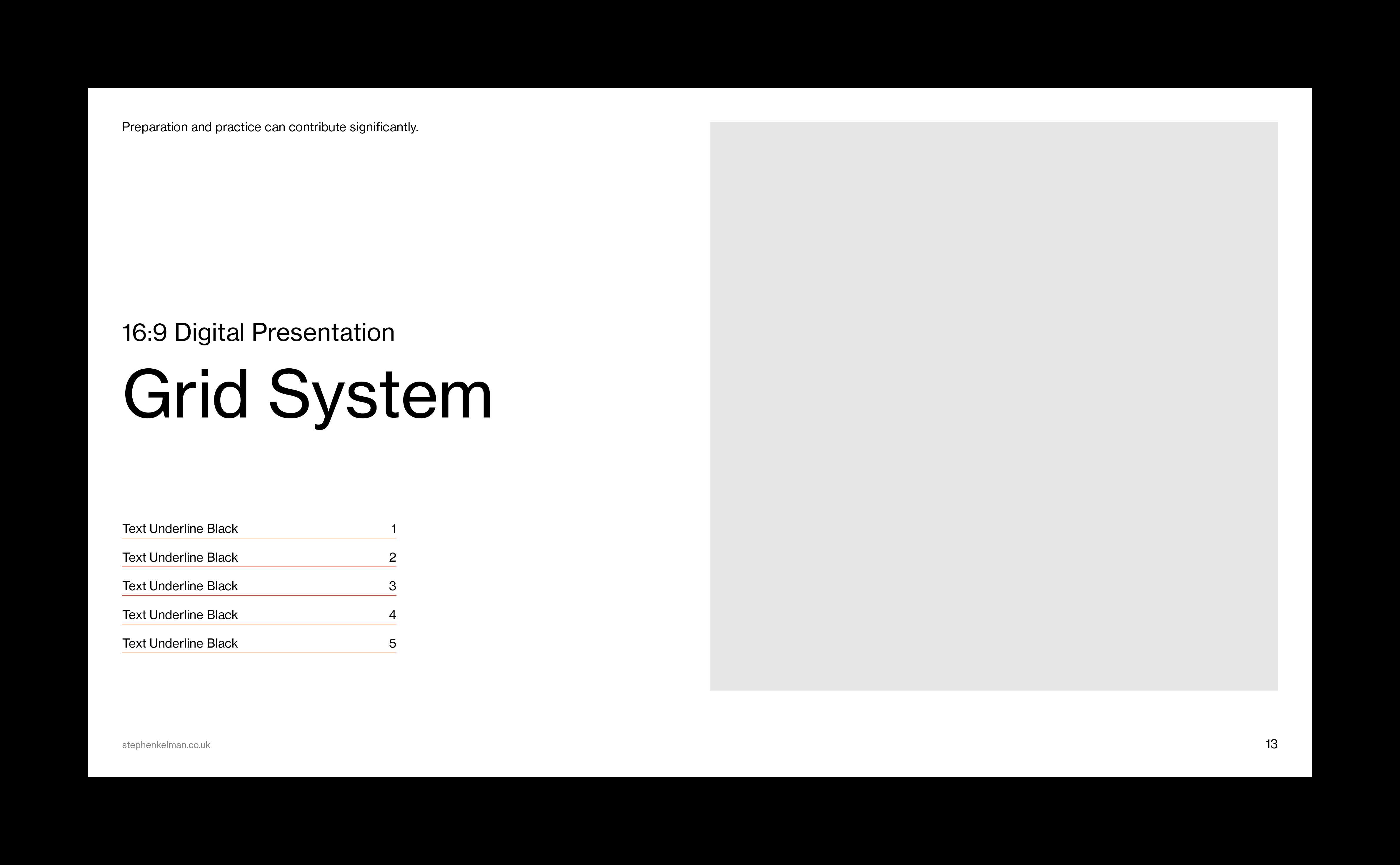 Digital Presentation Grid System for InDesign by Stephen Kelman on Dribbble