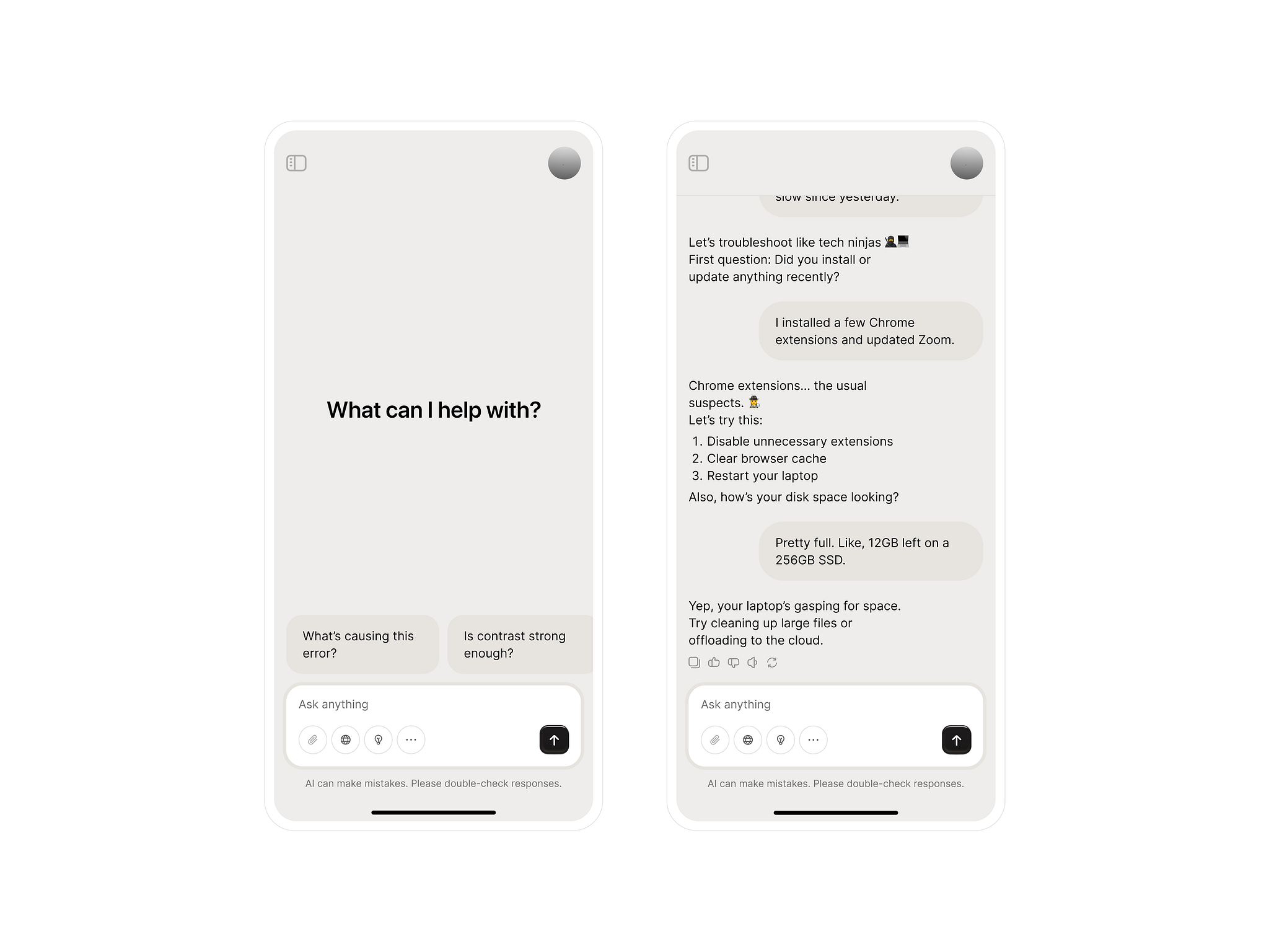 Super Simple Mobile AI Chatbot Chat Intefrace by EraMeister for Mylo ...
