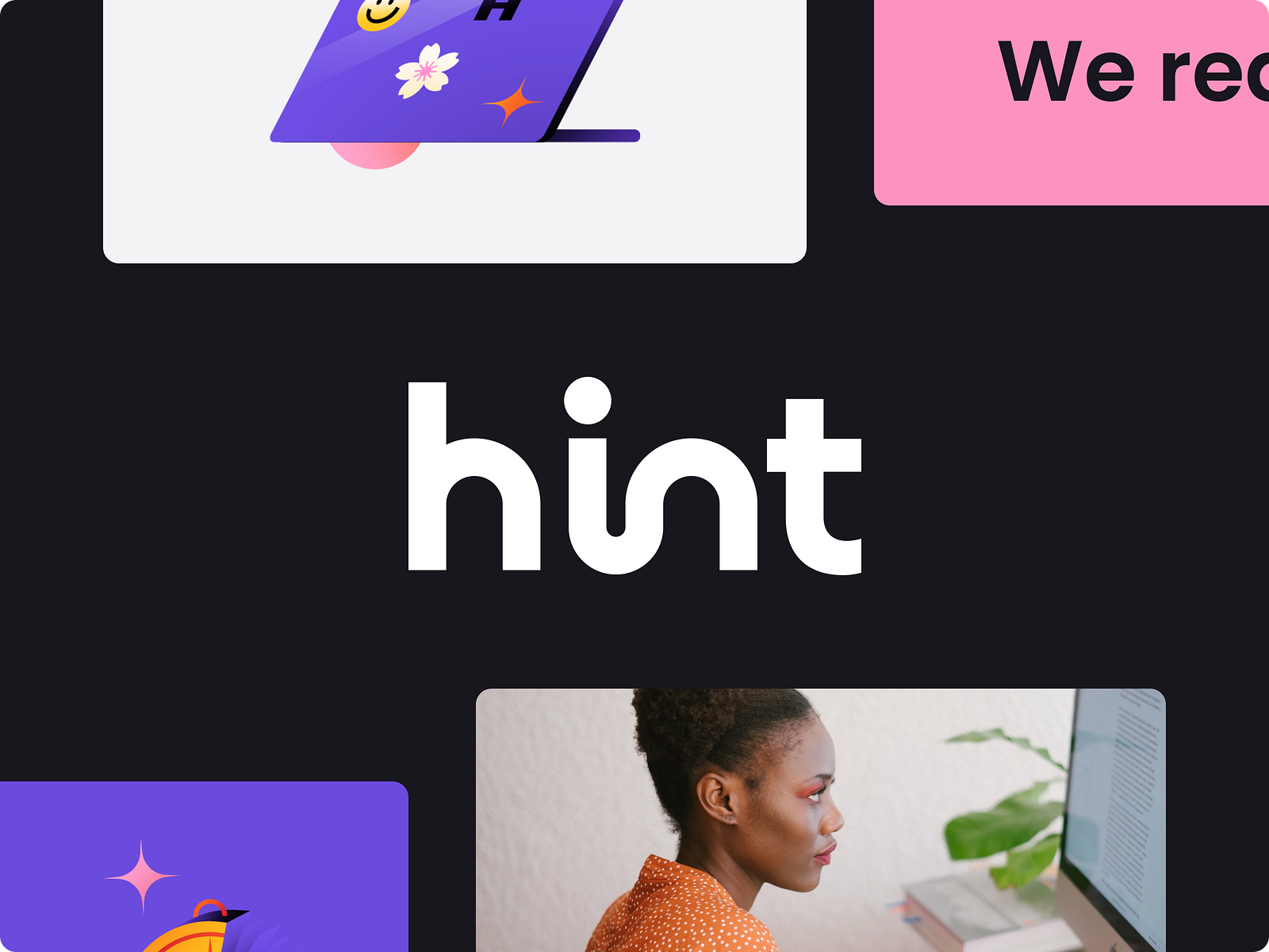 Hint - Branding for a language learning platform by Outcrowd on Dribbble