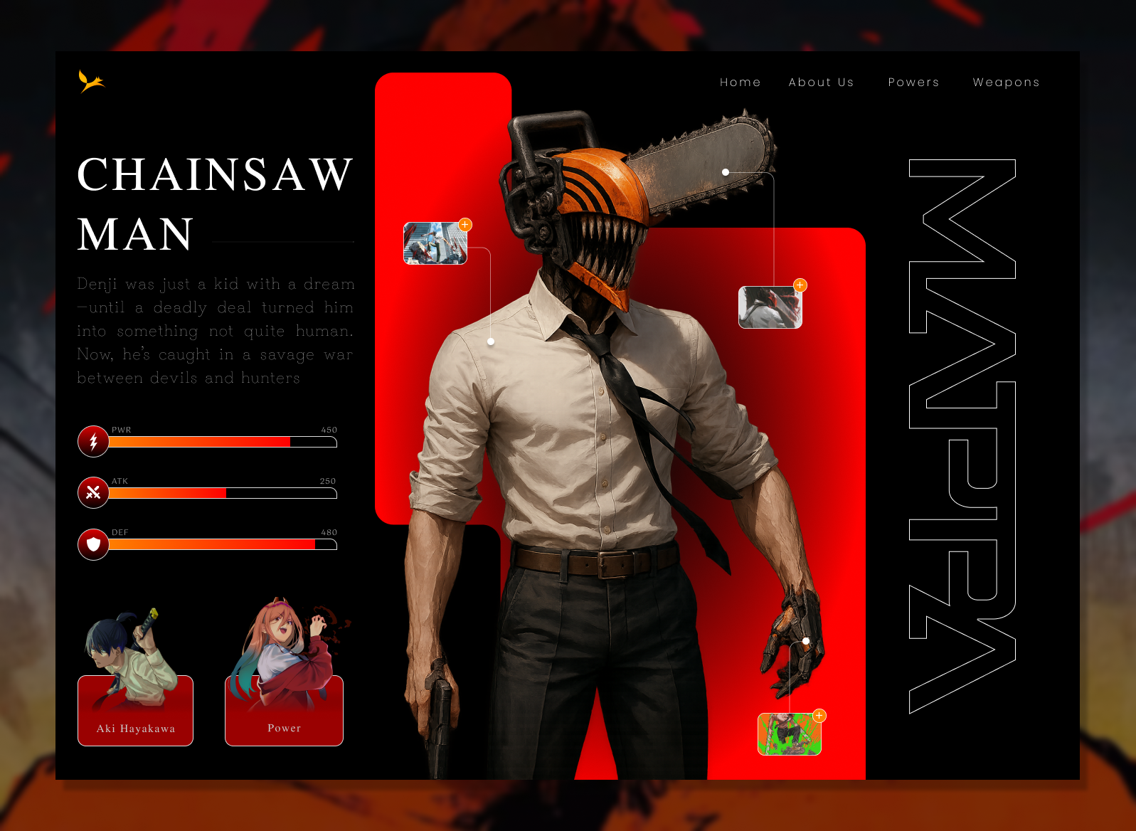 Anime Ui Concept in Figma by Dhruv on Dribbble