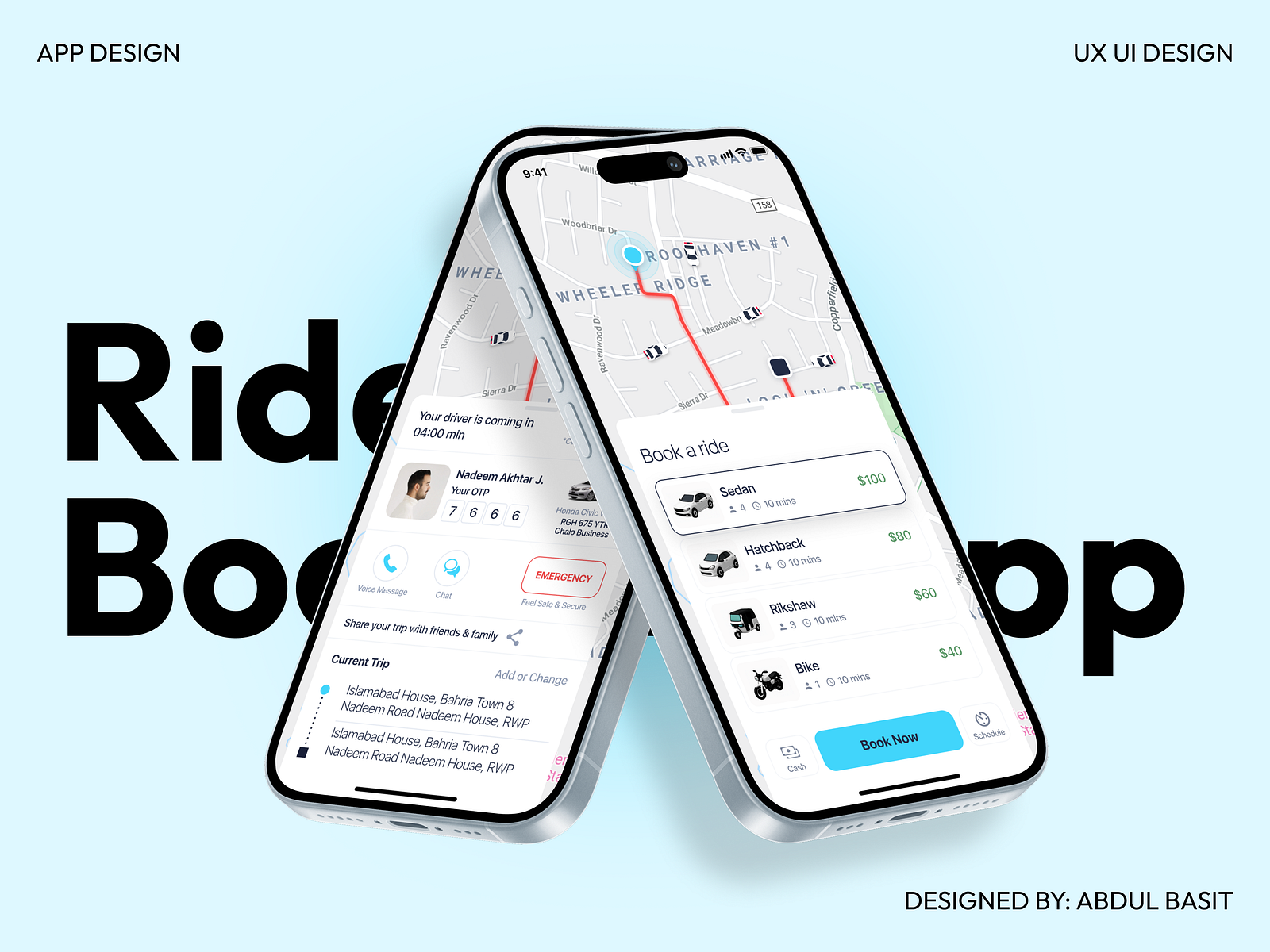 Ride Booking App UI Design - Car Selection UI by Abdul Basit on Dribbble