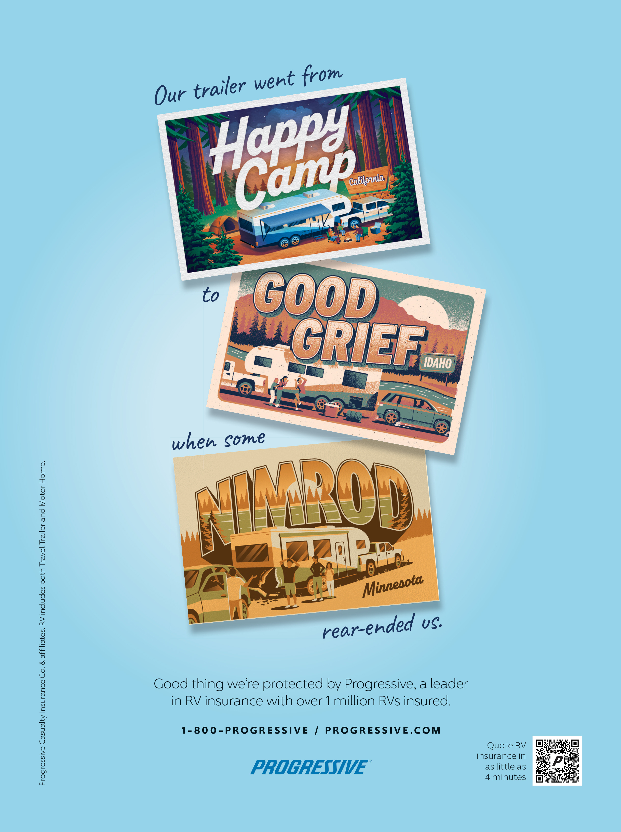 Progressive RV Insurance Print Ads by DKNG on Dribbble