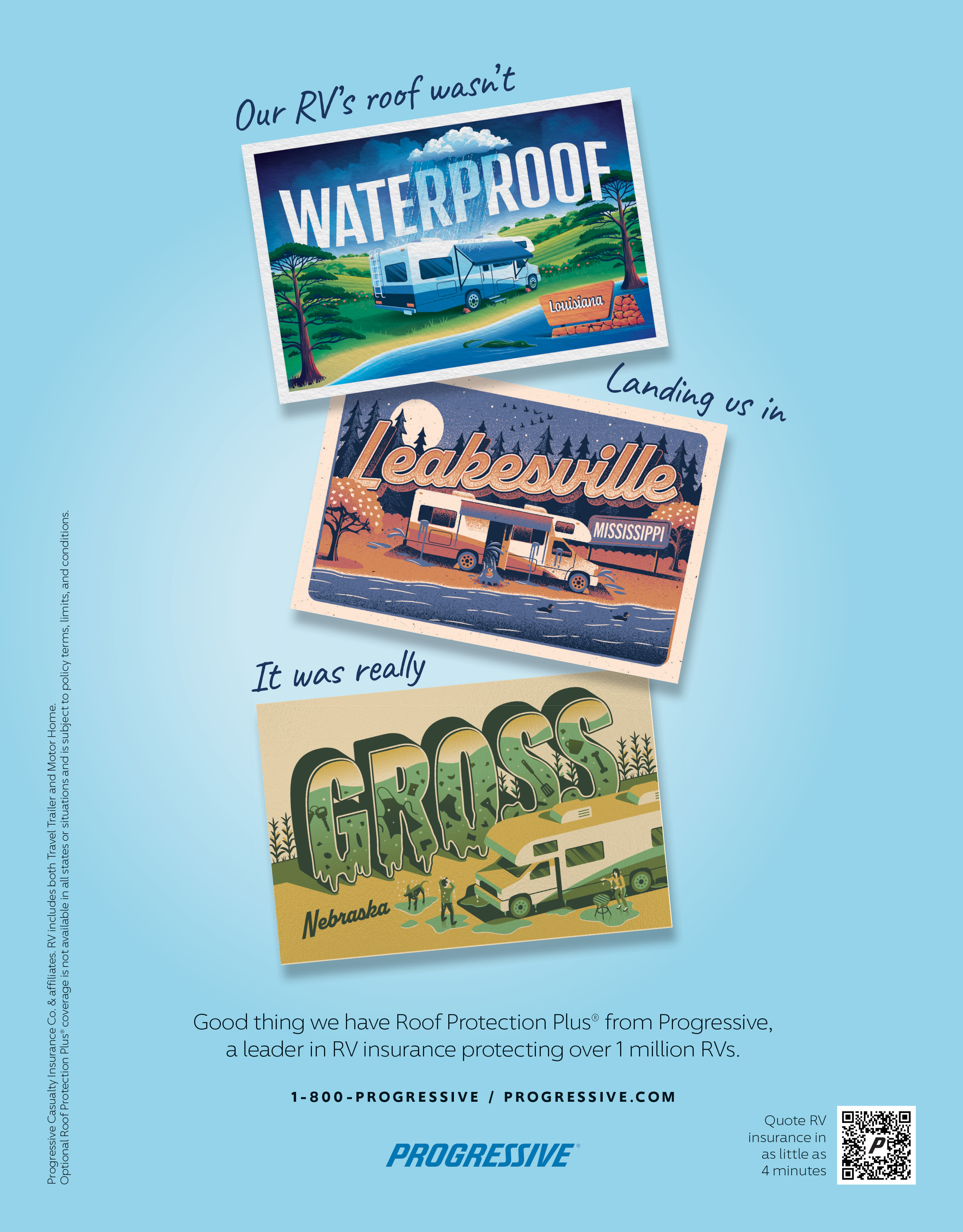 Progressive RV Insurance Print Ads by DKNG on Dribbble