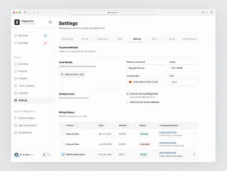 Settings UI designs, themes, templates and downloadable graphic ...