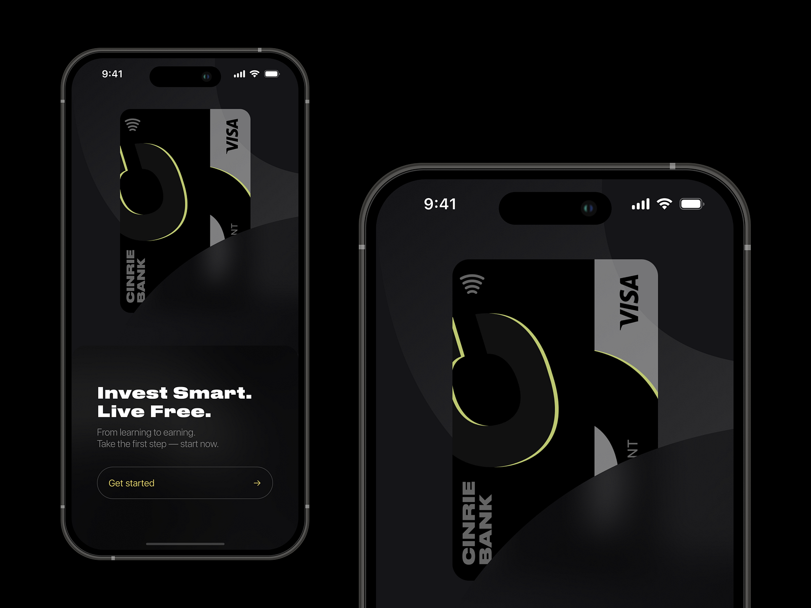 Digital Bank Card Mobile App by Katherine Moskalenko on Dribbble