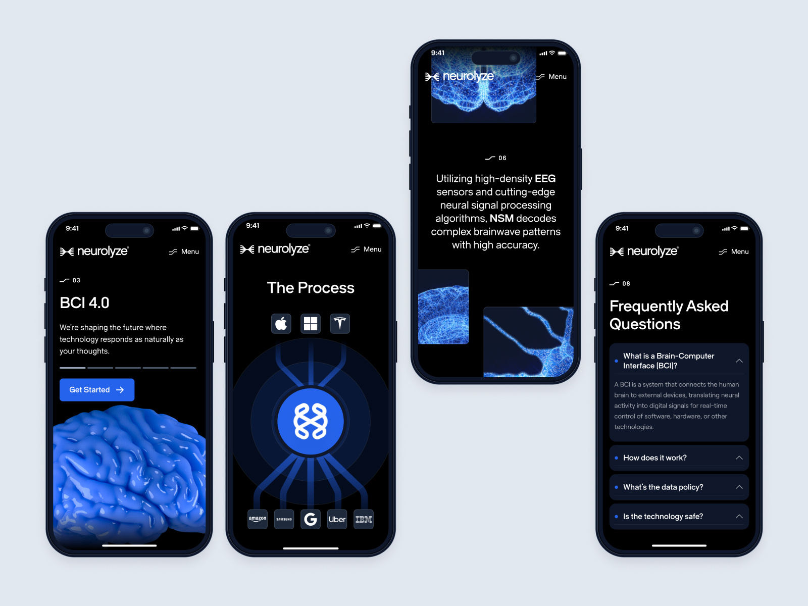 neurolyze: BCI Brain Computer Interface - Cognitive Computing UI by ...