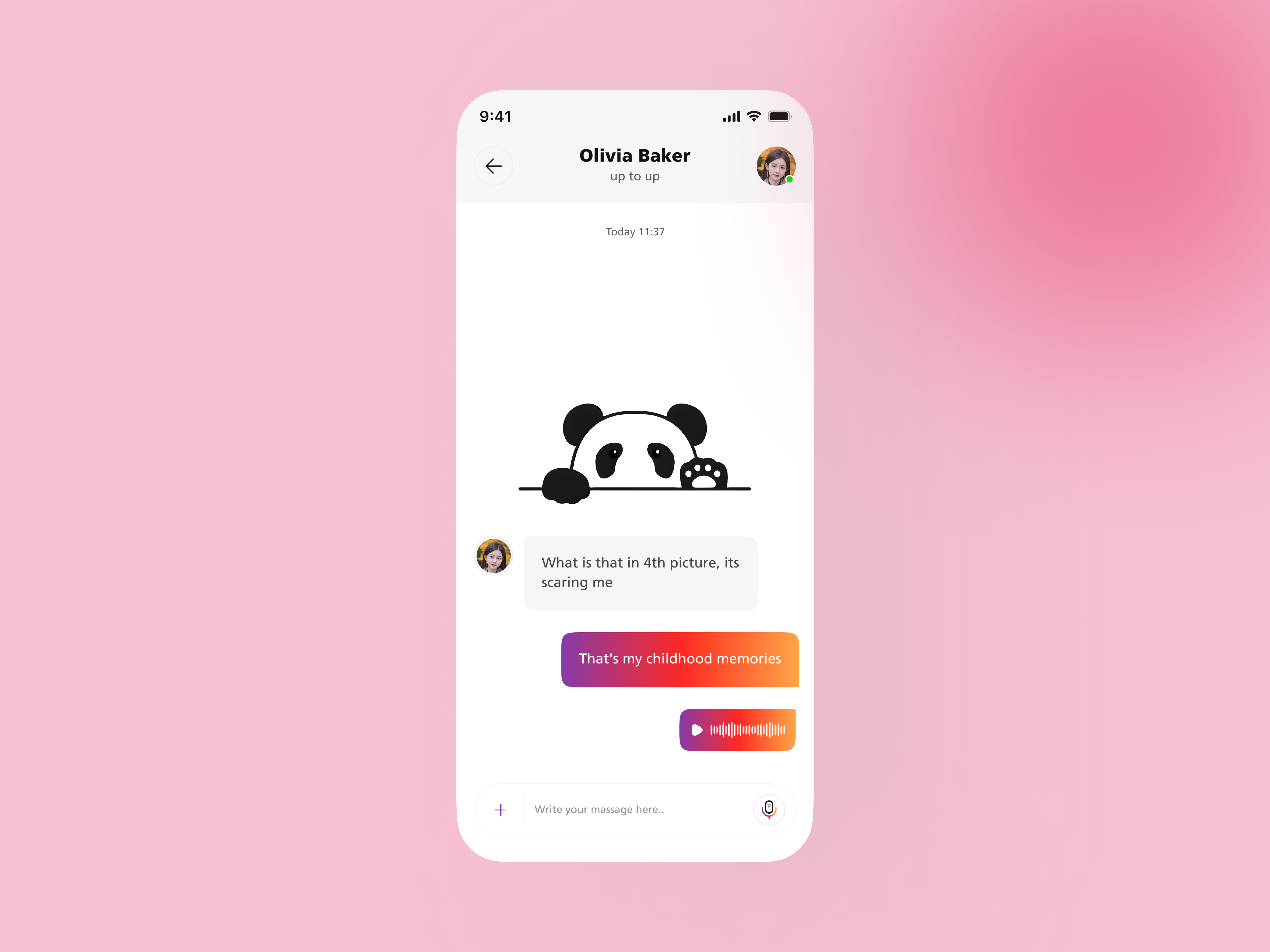 Live Chatting Mobile App UI Design by Yeasin Arafat on Dribbble