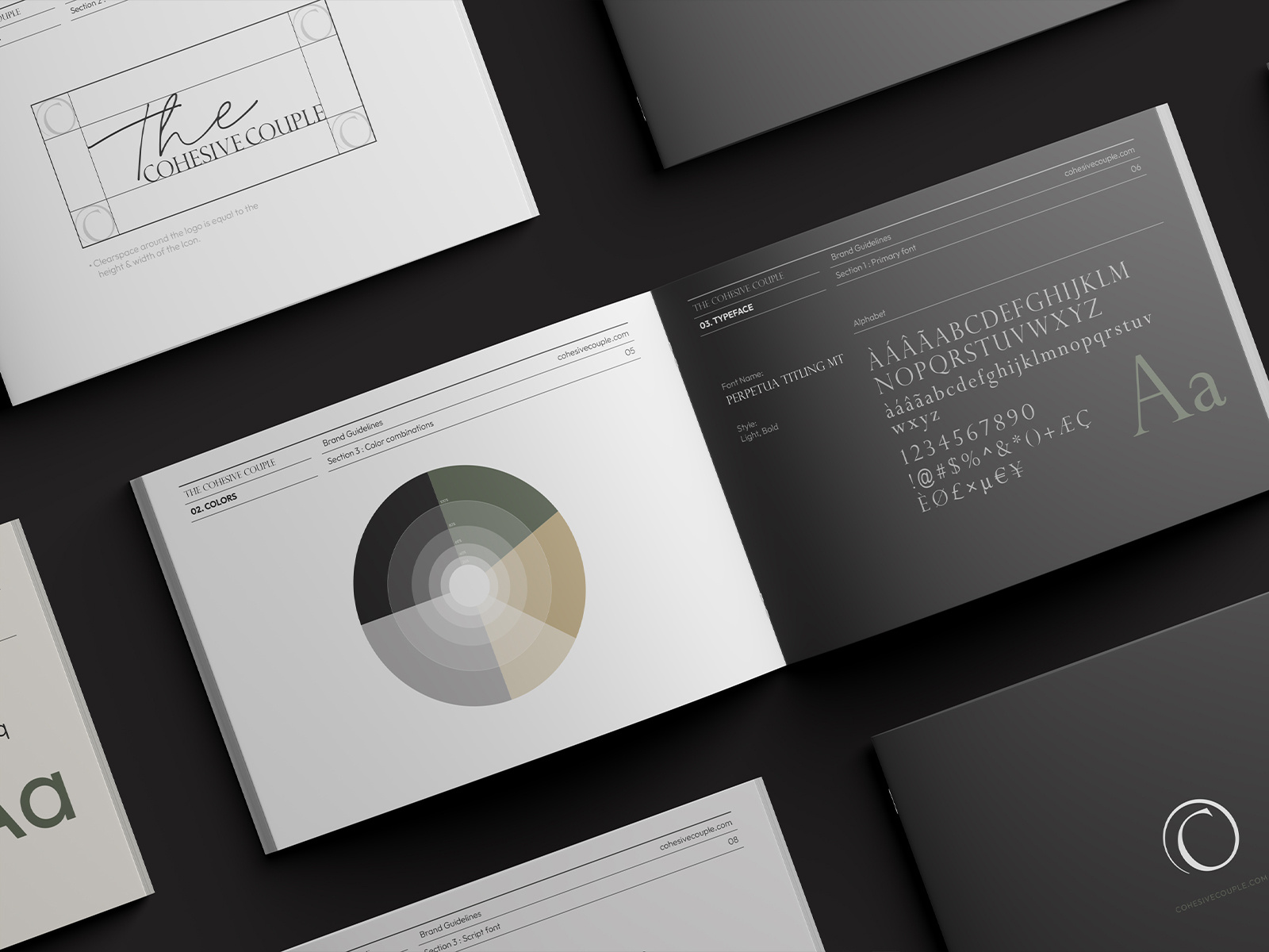 Branding Design for The Cohesive Couple by Temis on Dribbble
