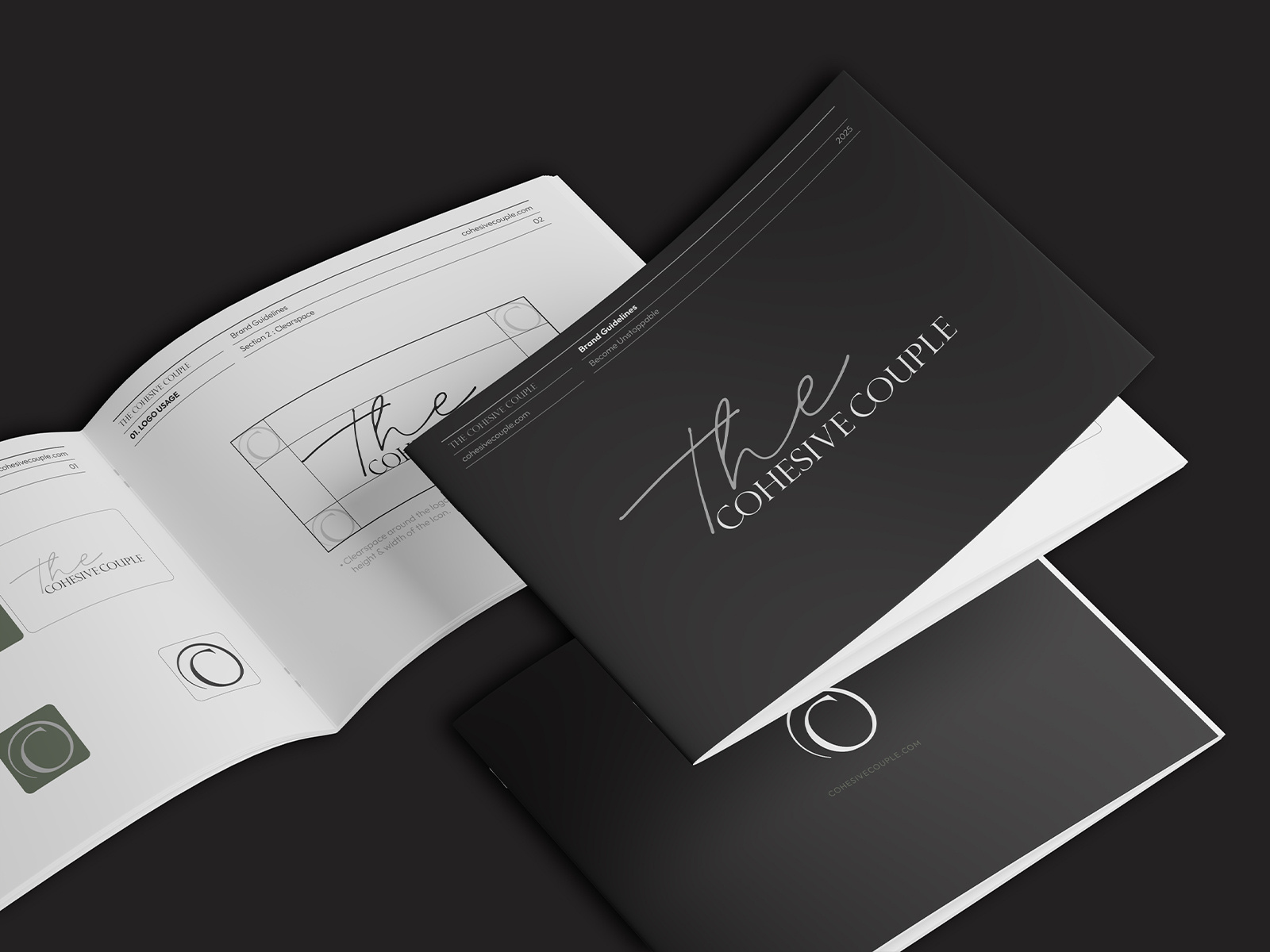 Branding Design for The Cohesive Couple by Temis on Dribbble