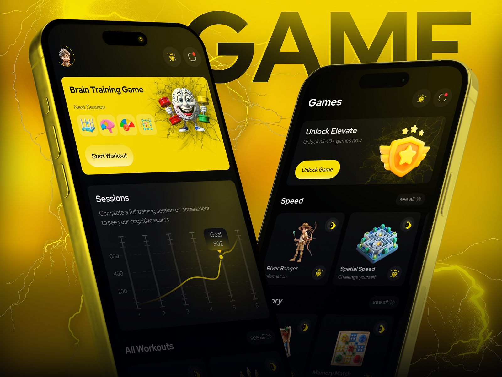 Brain Training Game - Puzzle Game | Lumosity App by Farhan ahmed Jibon ...
