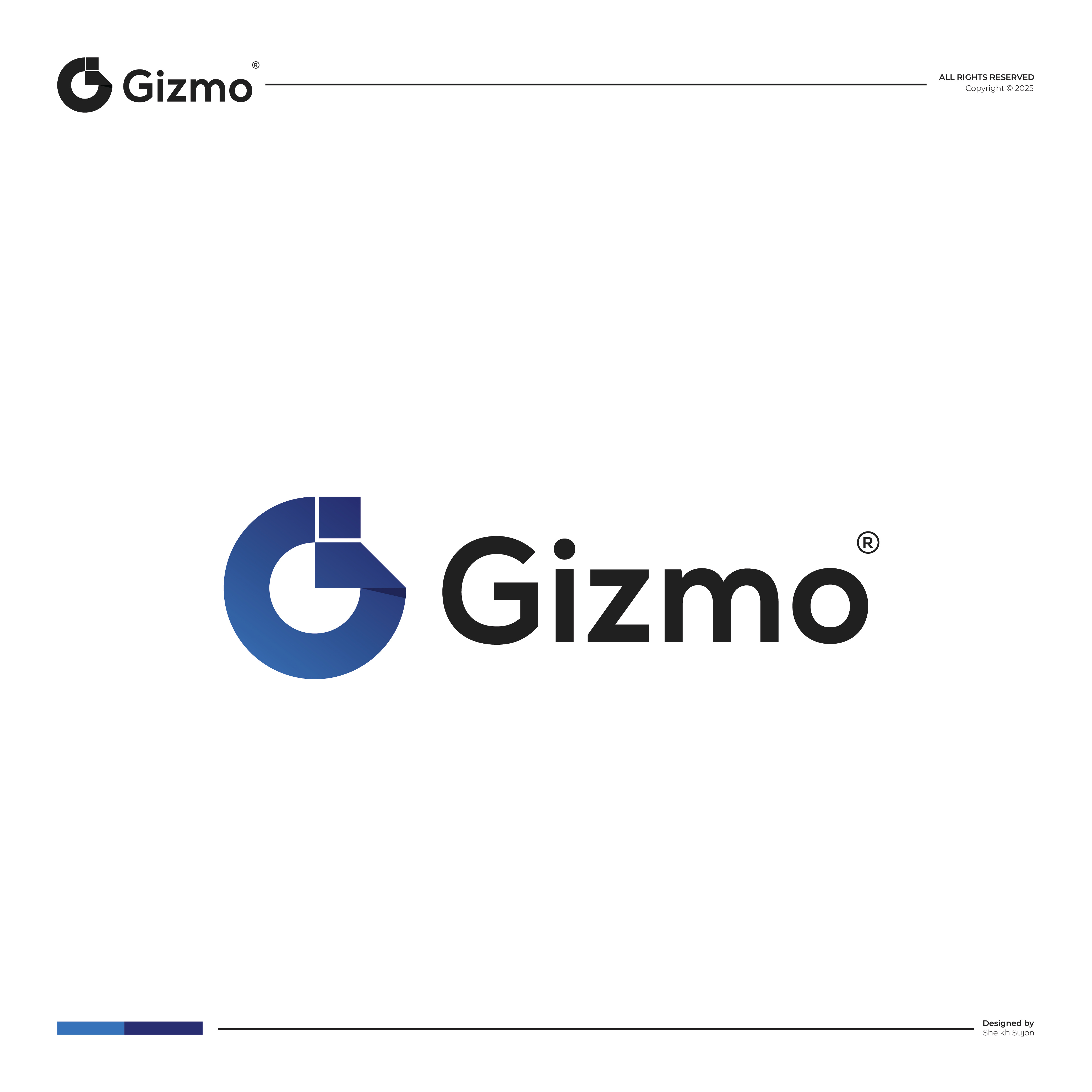 Gizmo Logo Design (Unused) by sheikh sujon design on Dribbble