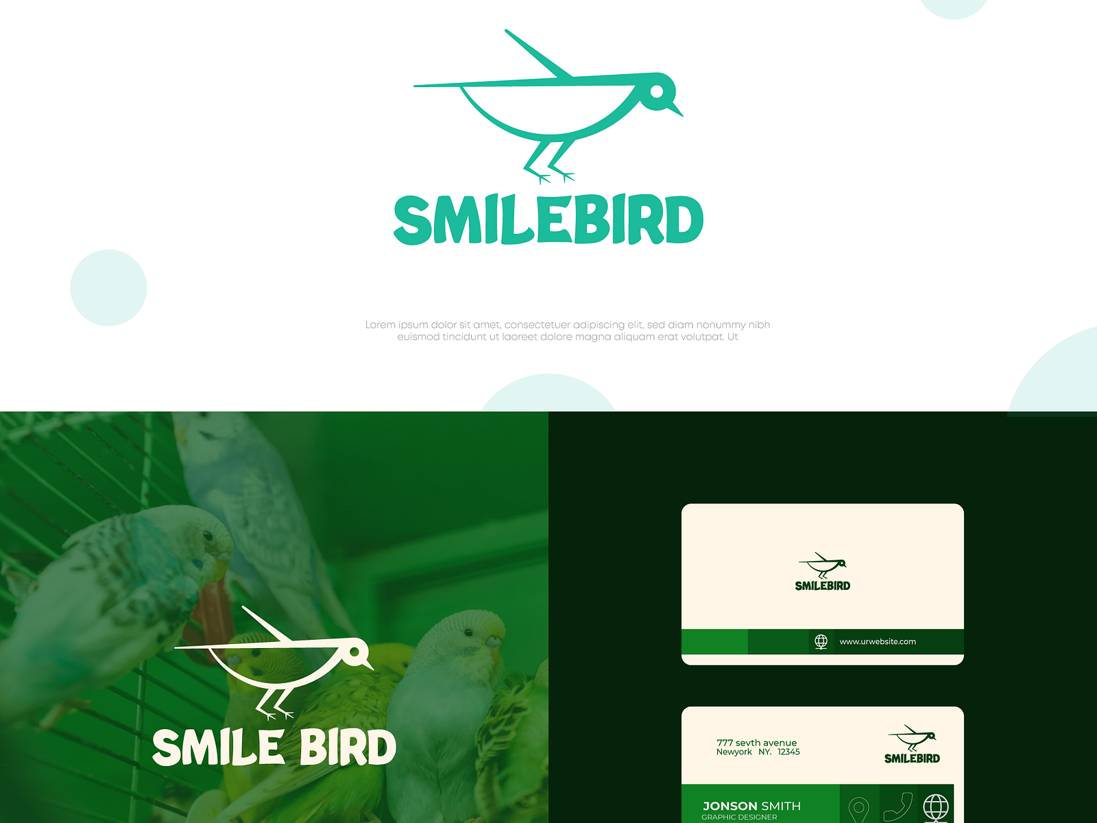 Smilebird Logo Design by Robin D. on Dribbble