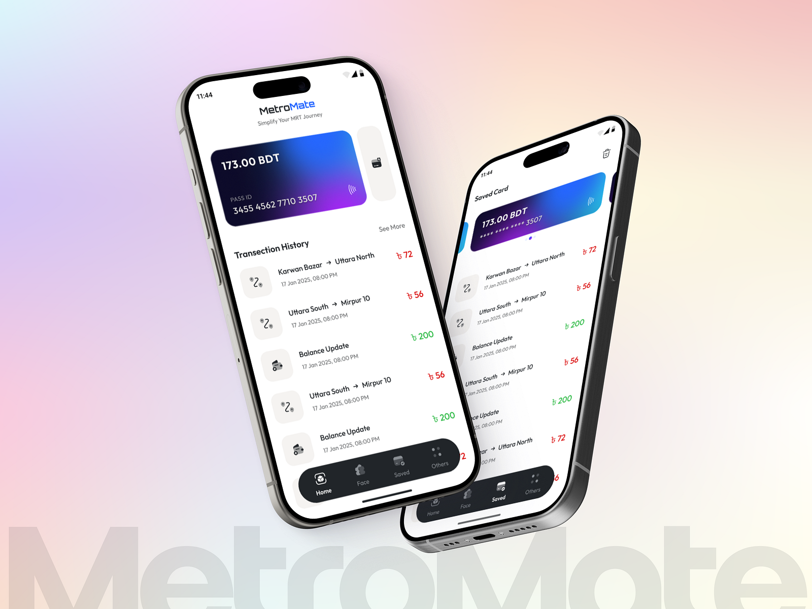 MRT Pass Mobile App | Recharge, Balance Check, Travel History 🚇 by MD ...