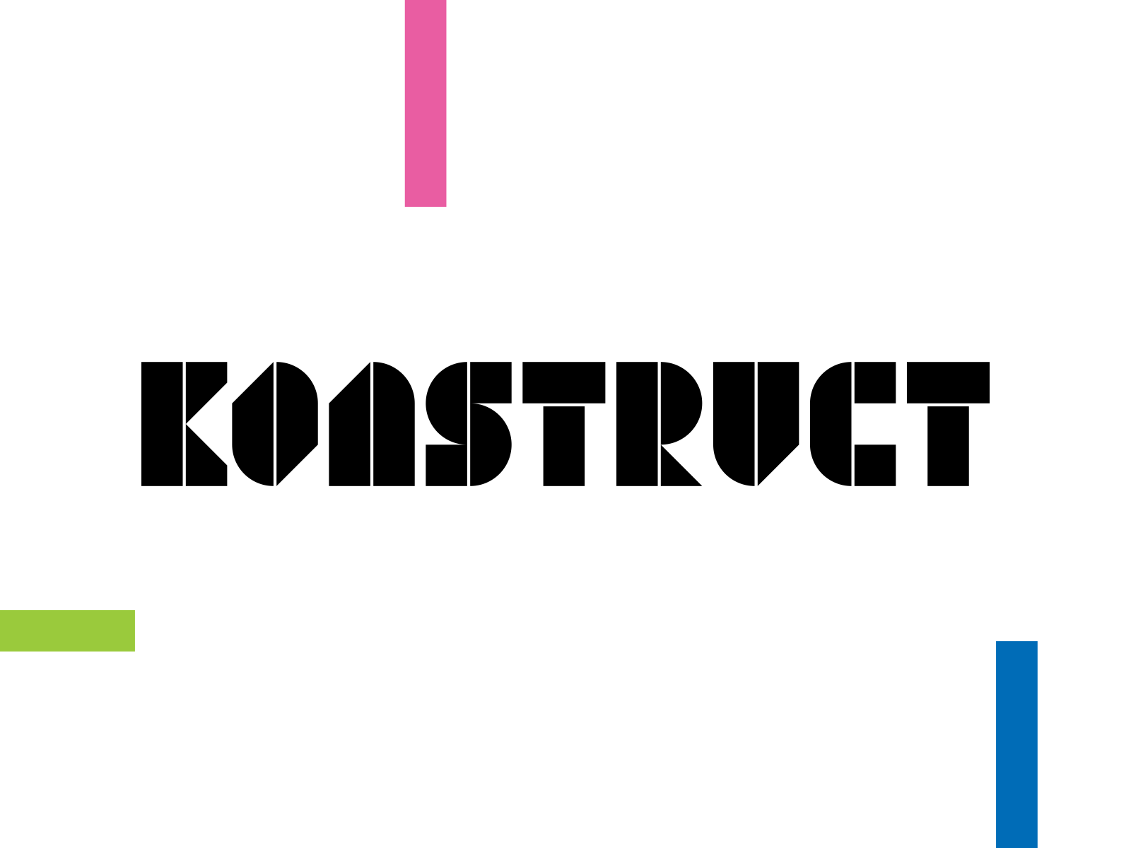 Konstruct digital marketing agency logo design: building blocks by Alex Tass, logo designer on ...