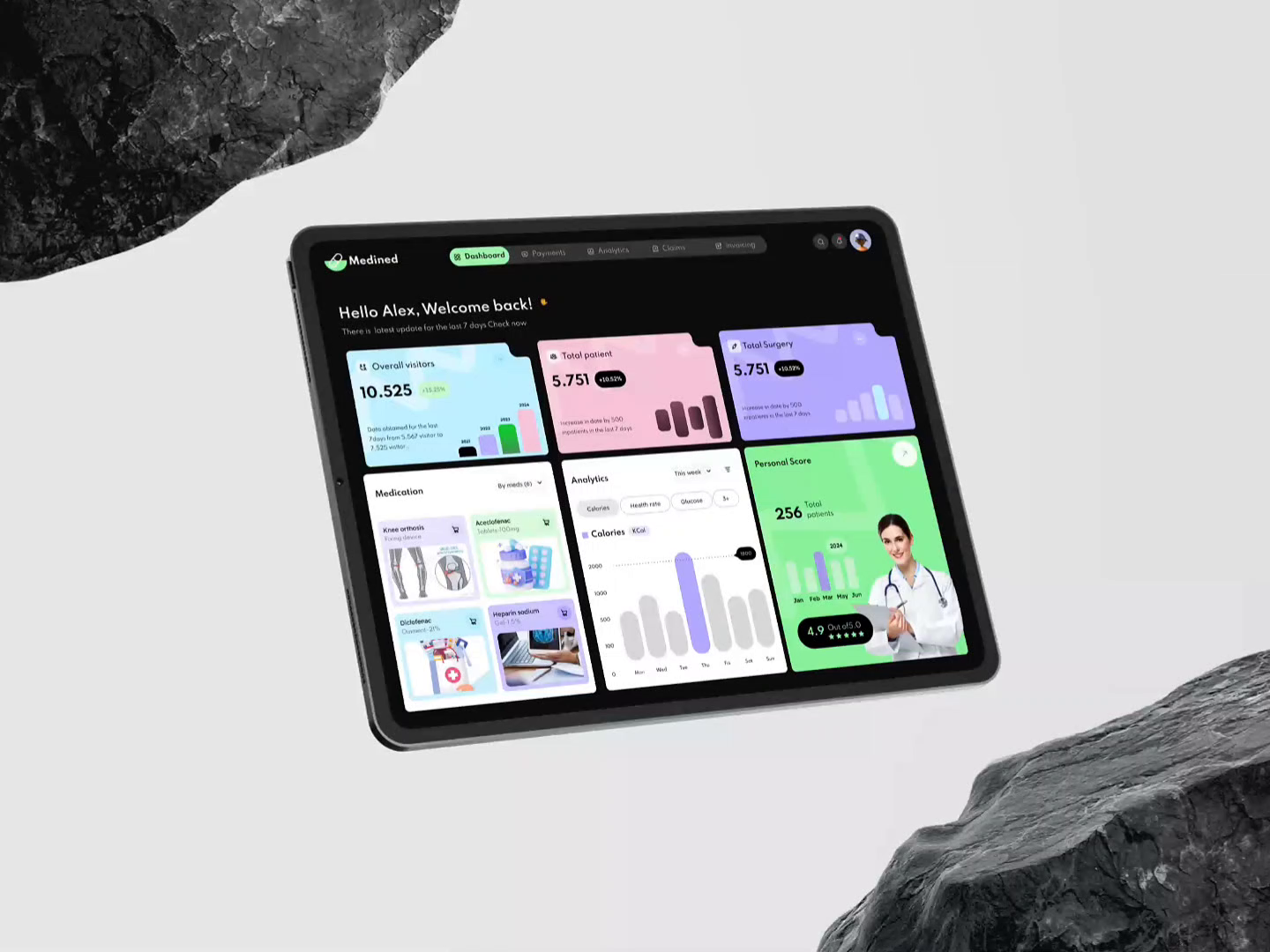 Hospital Admin Management by Hasnu Ujjol on Dribbble