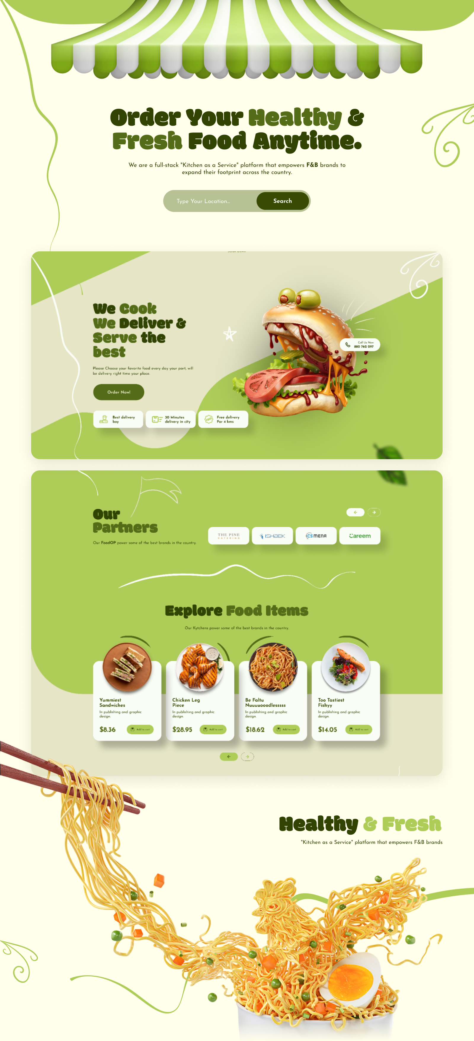 Cloud kitchen- Website Design and Development by Master Creationz ...
