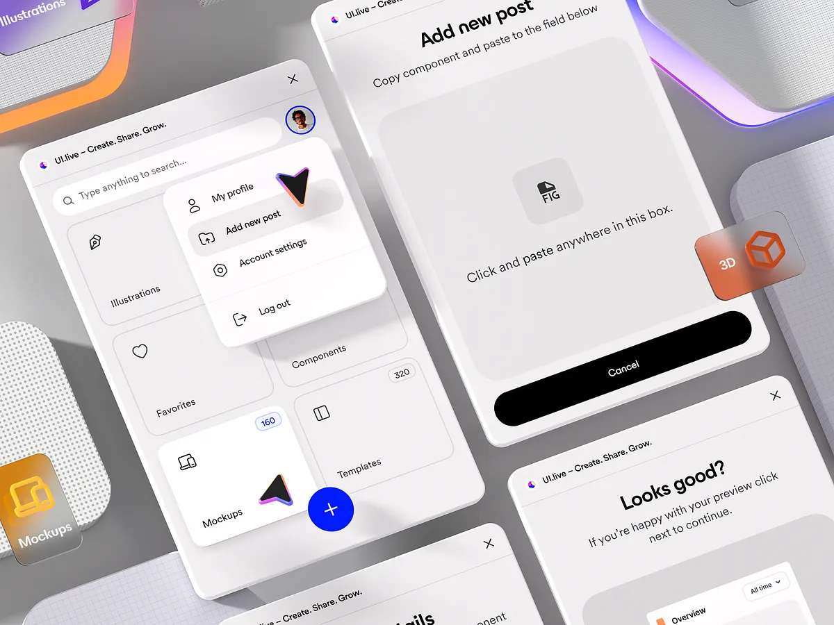Browse thousands of UI Live images for design inspiration | Dribbble